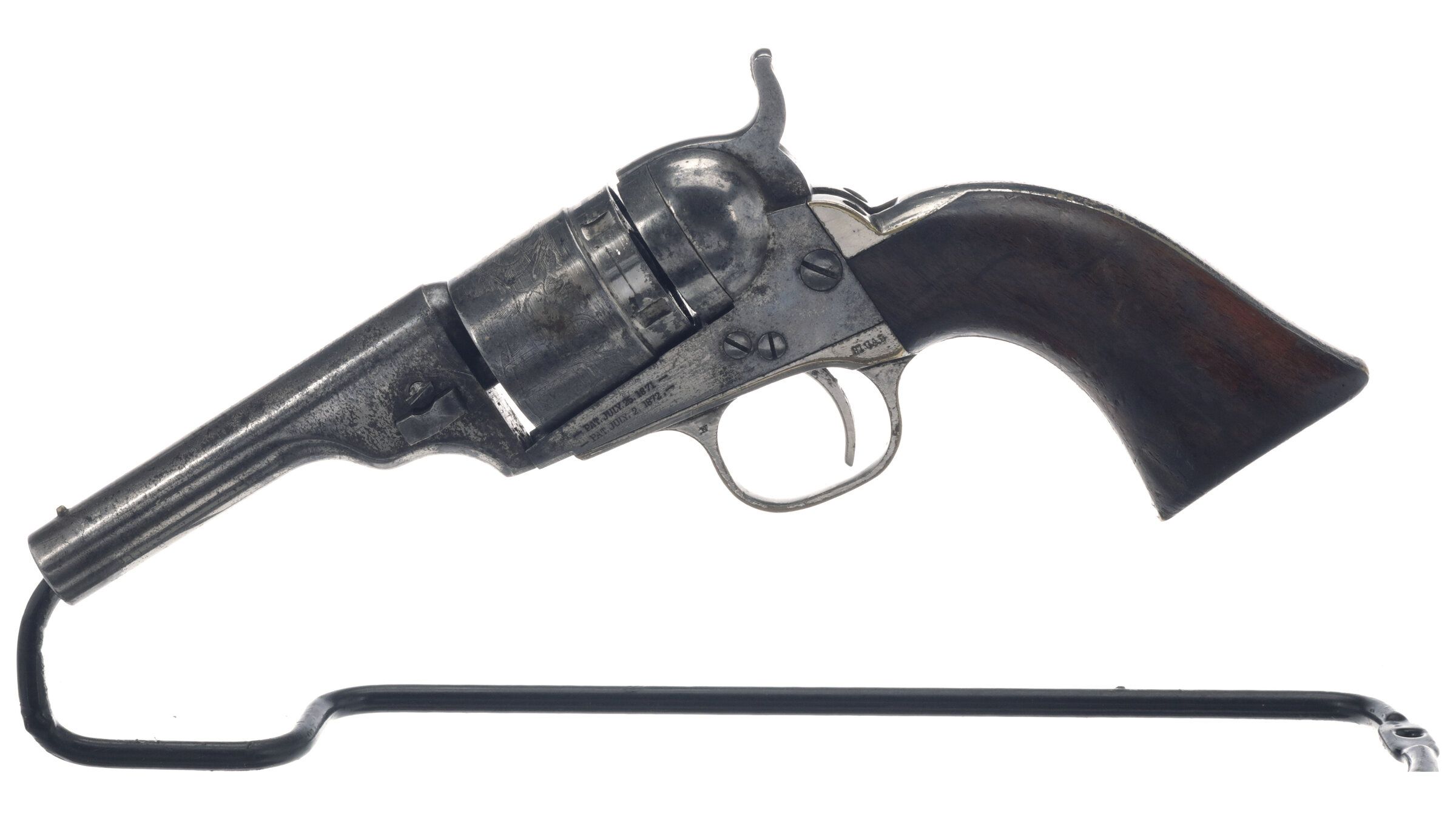 Colt Solid Barrel Type Pocket Model Cartridge Revolver | Rock Island ...