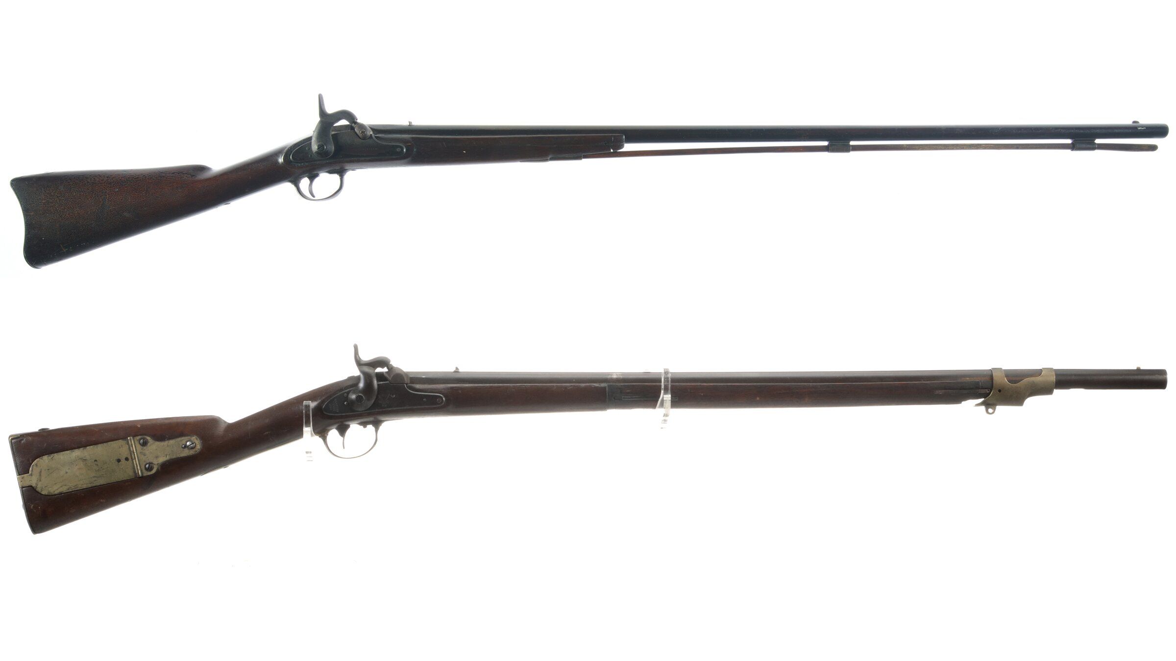 Two American Smoothbore Muzzleloading Longarms | Rock Island Auction