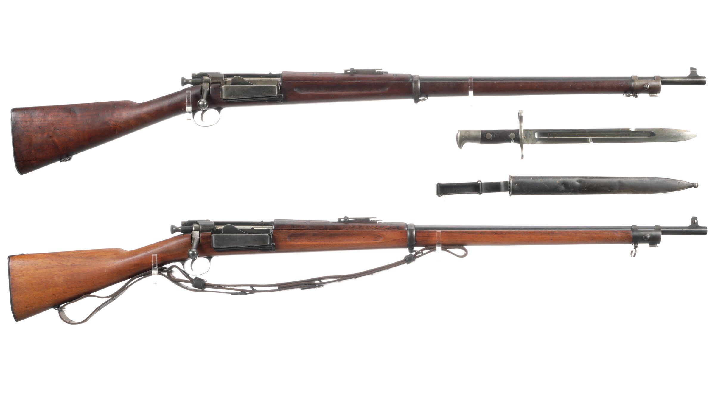 Two Military Krag-Jorgensen Bolt Action Rifles | Rock Island Auction
