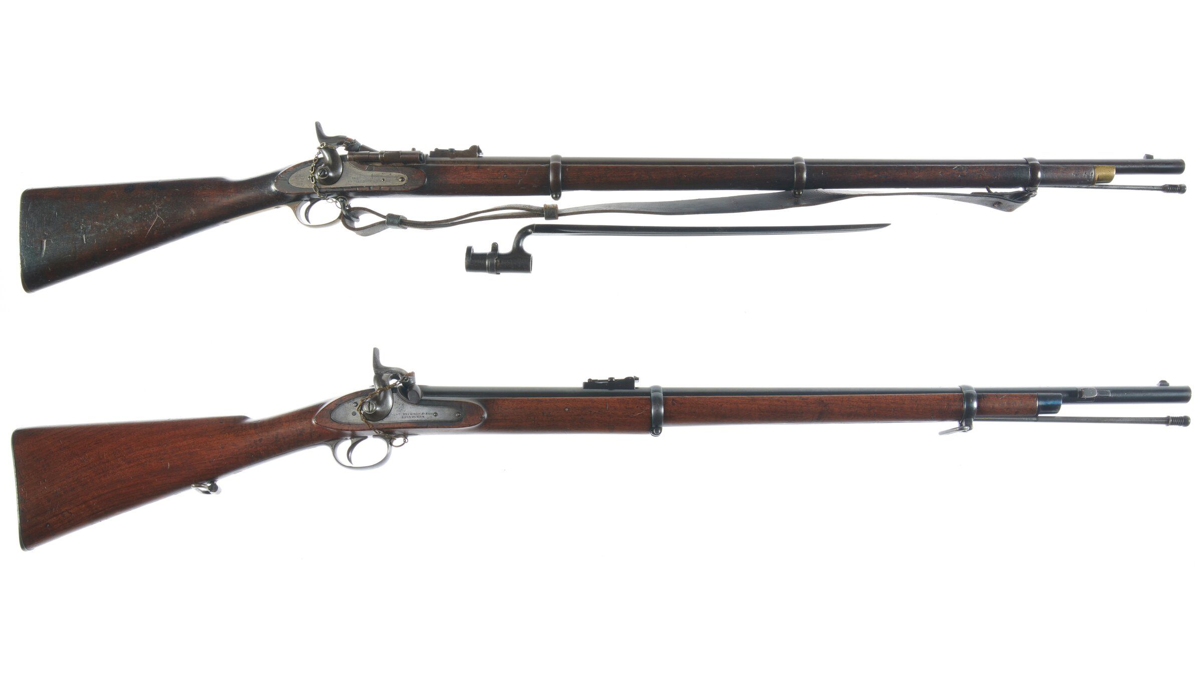Two Antique British Military Pattern Rifles | Rock Island Auction