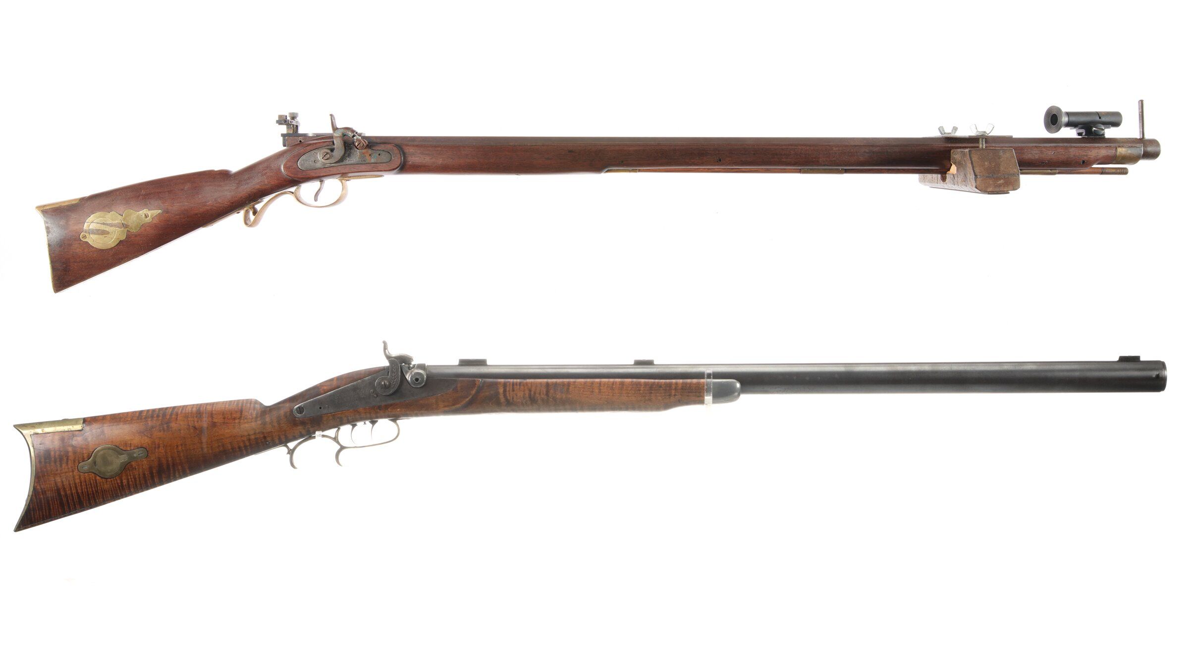 Two 20th Century Percussion Target Rifles | Rock Island Auction