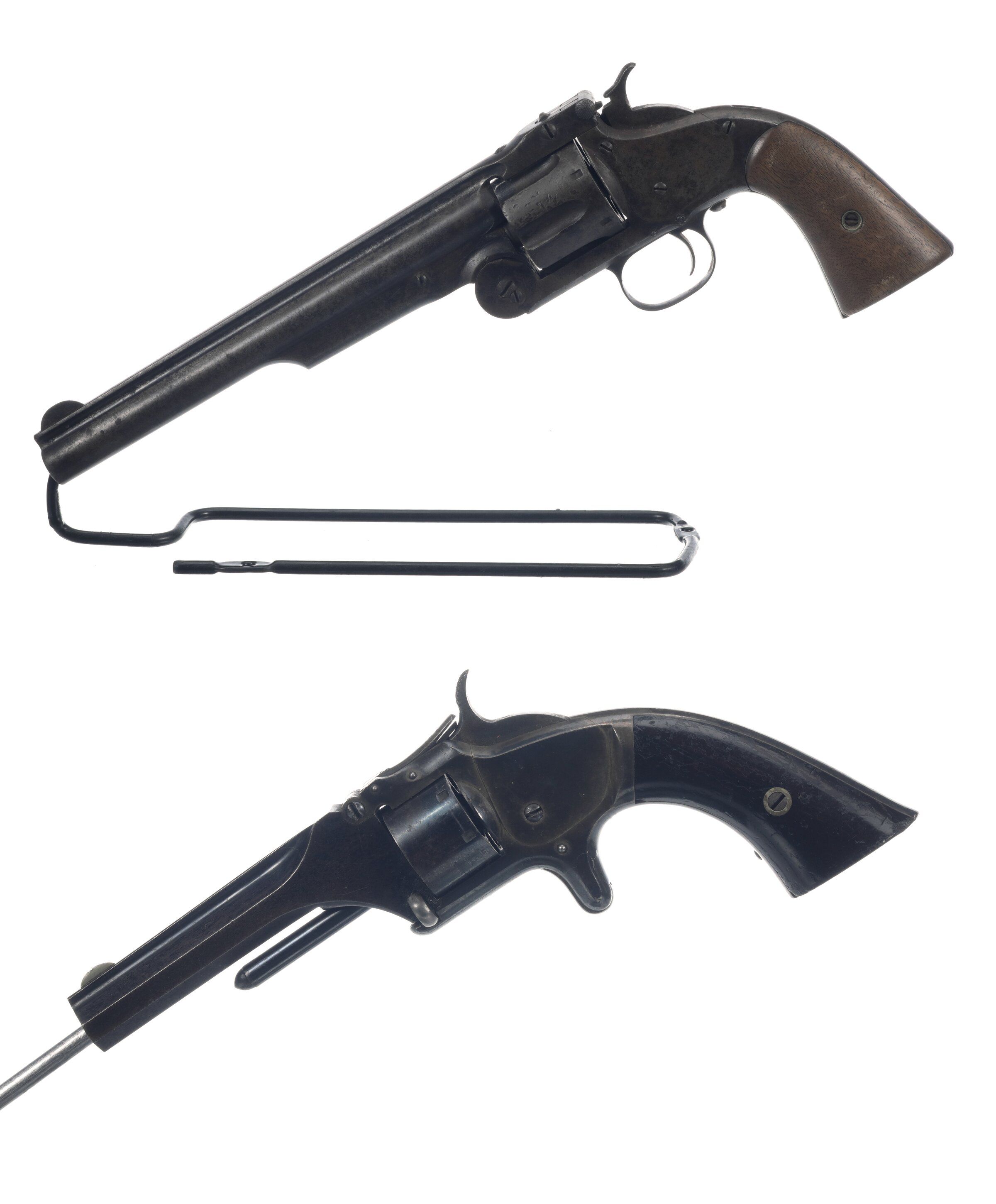 Two Antique Smith And Wesson Single Action Revolvers Rock Island Auction