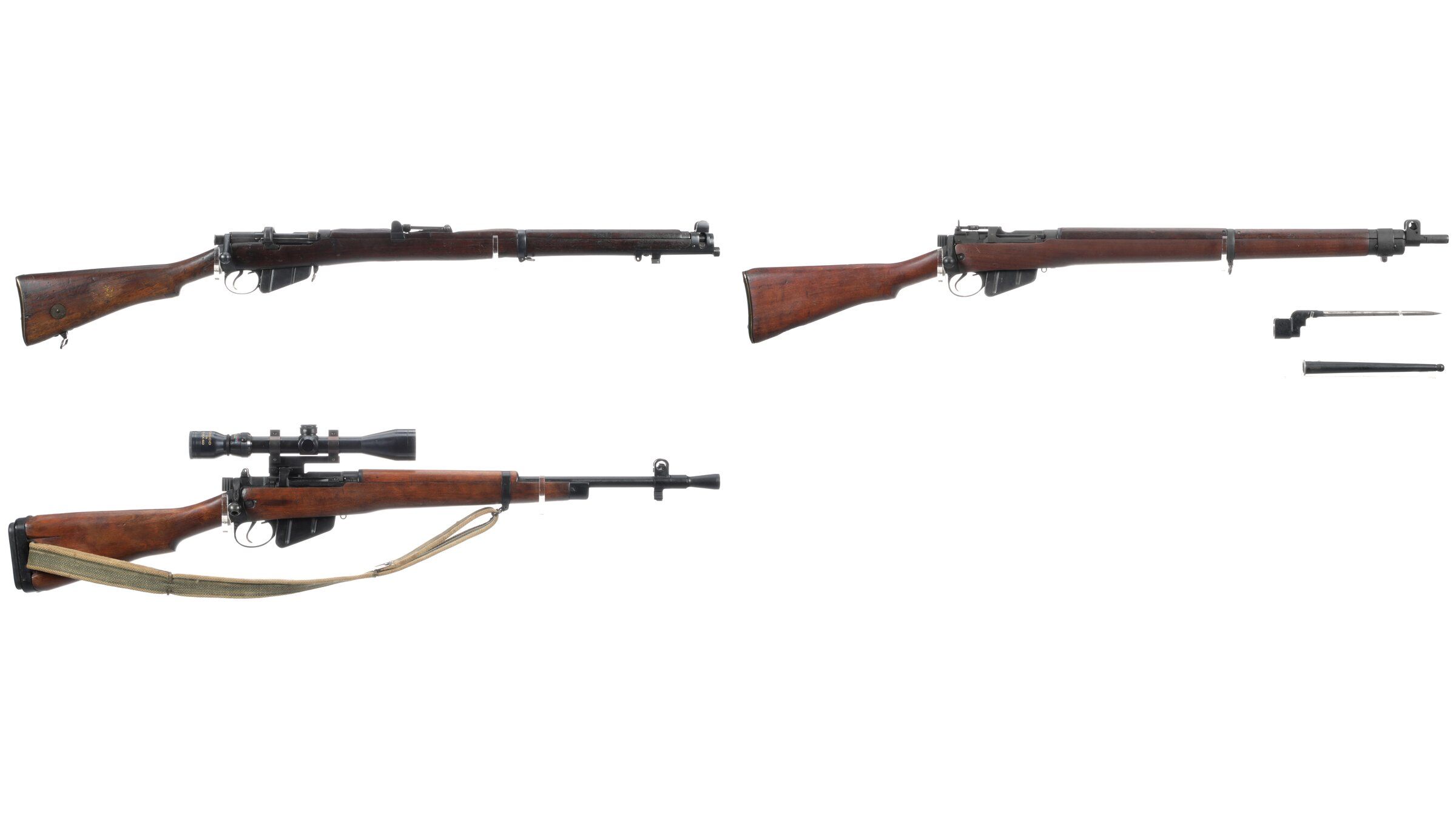 Three British Military Bolt Action Rifles | Rock Island Auction