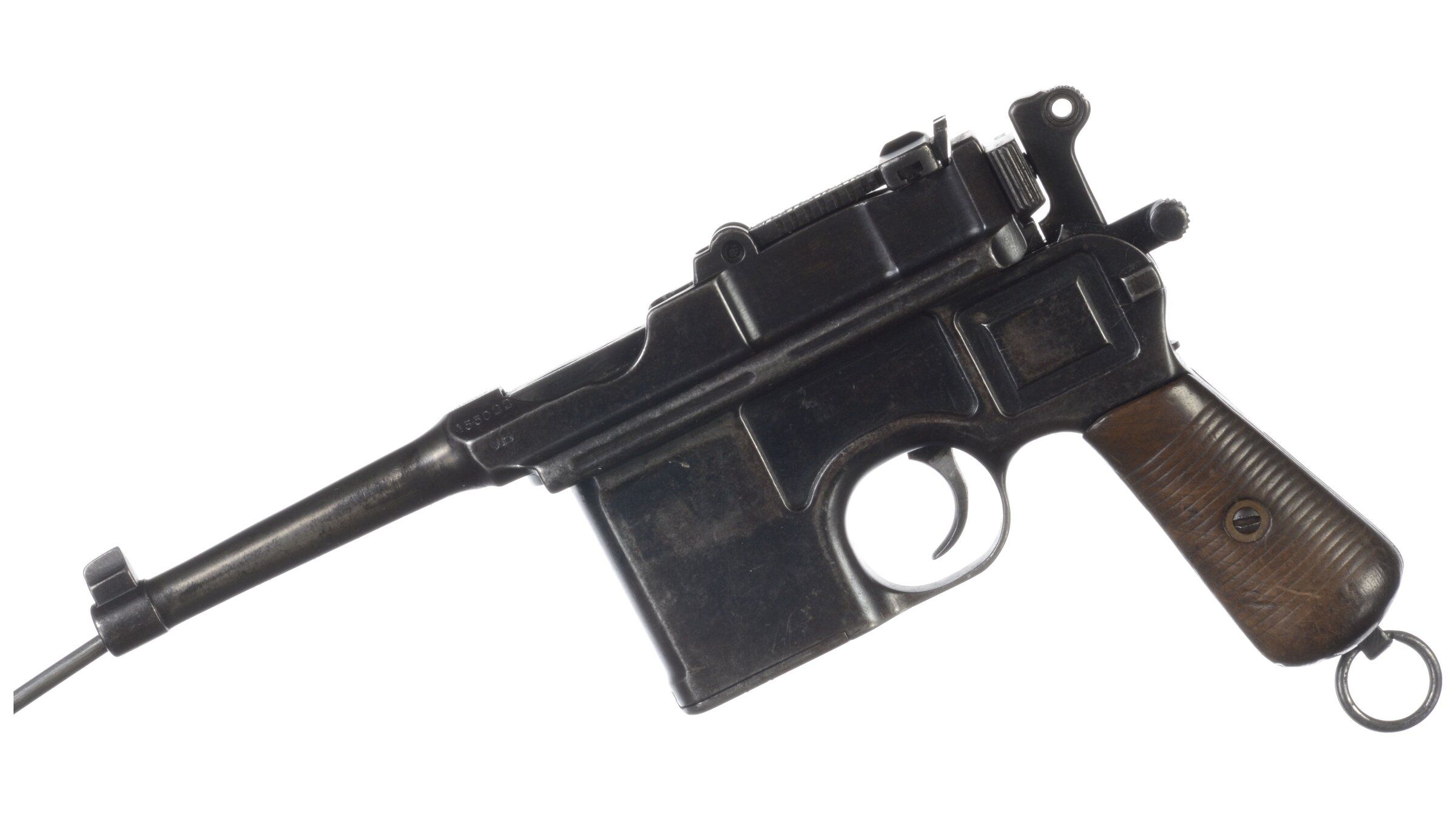 Mauser C96 Broomhandle Semi-Automatic Pistol with Holster | Rock Island ...