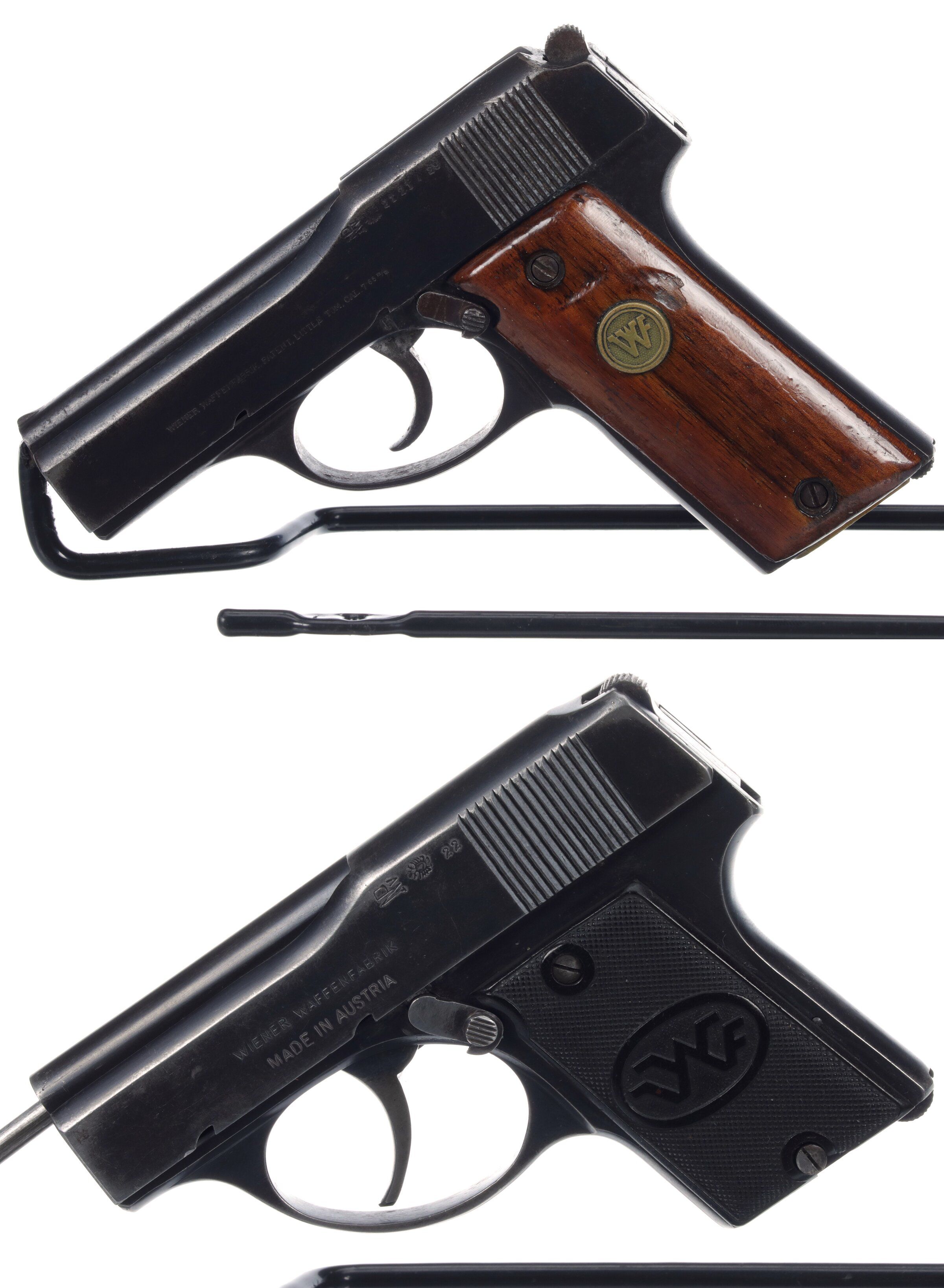 Two Austrian Wiener Waffenfabrik Little Tom Pistols | Rock Island Auction