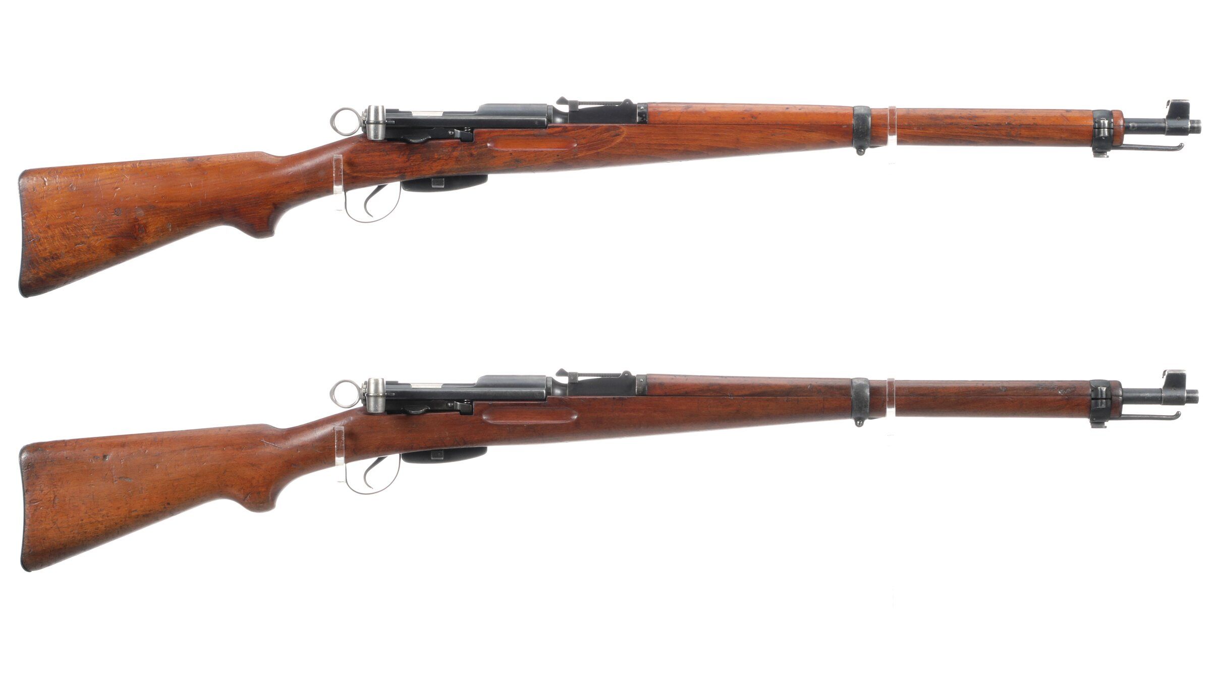 Two Swiss K31 Straight Pull Bolt Action Rifles | Rock Island Auction