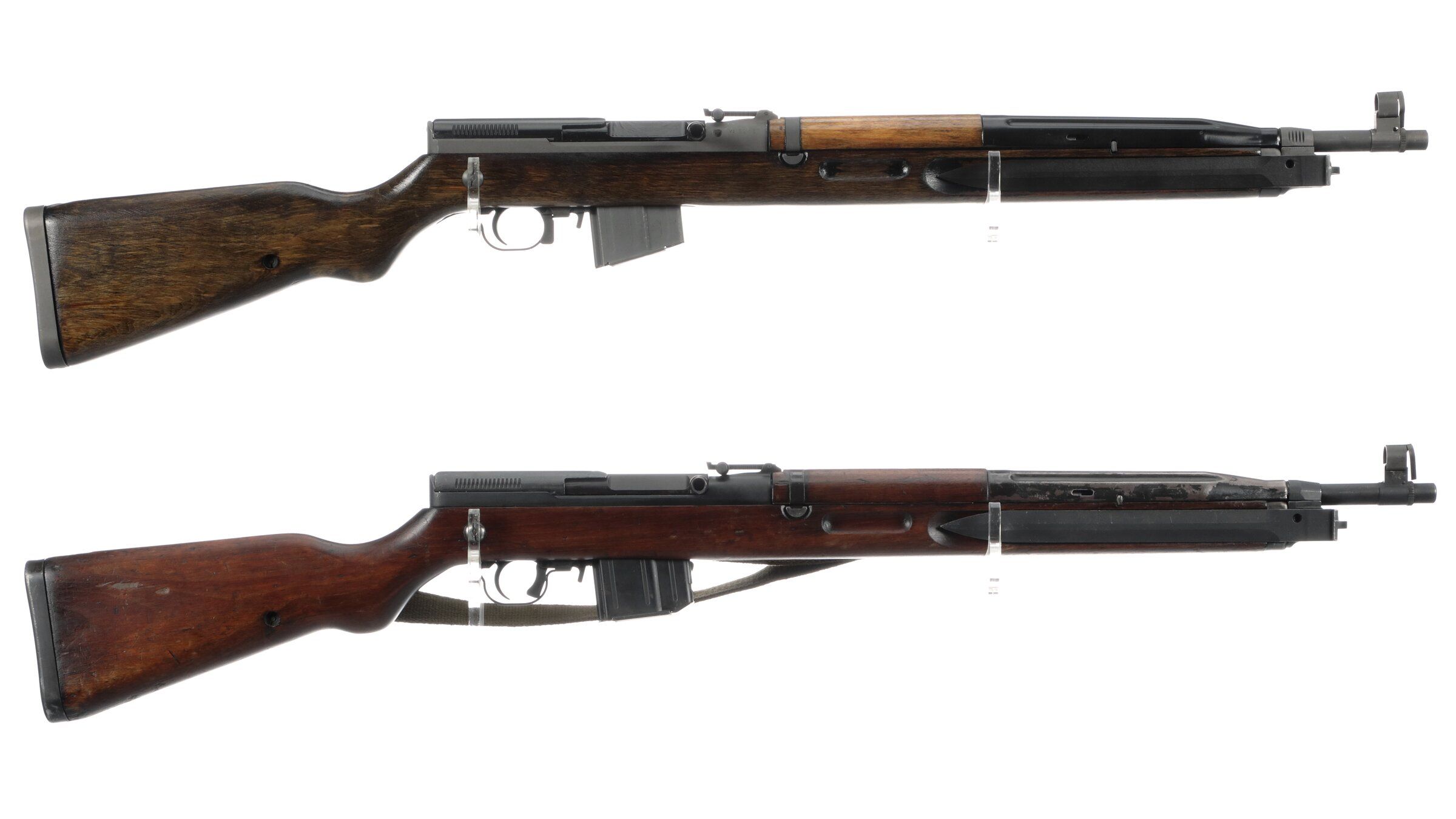 Two Czechoslovakian Military Semi-Automatic Rifles | Rock Island Auction