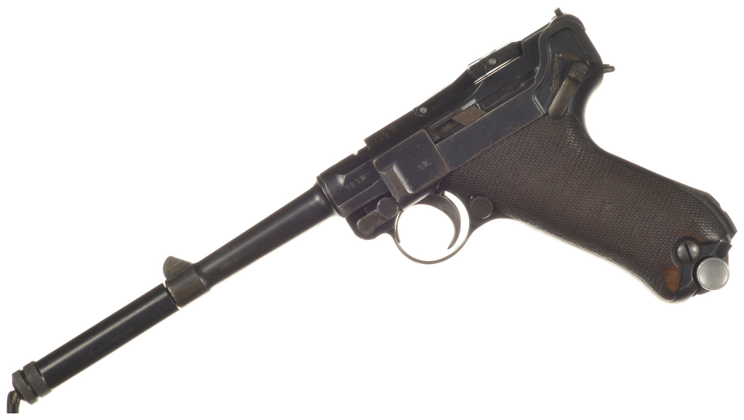 DWM "1920/1915" Dated Luger Pistol with Erma .22 Conversion Unit | Rock ...