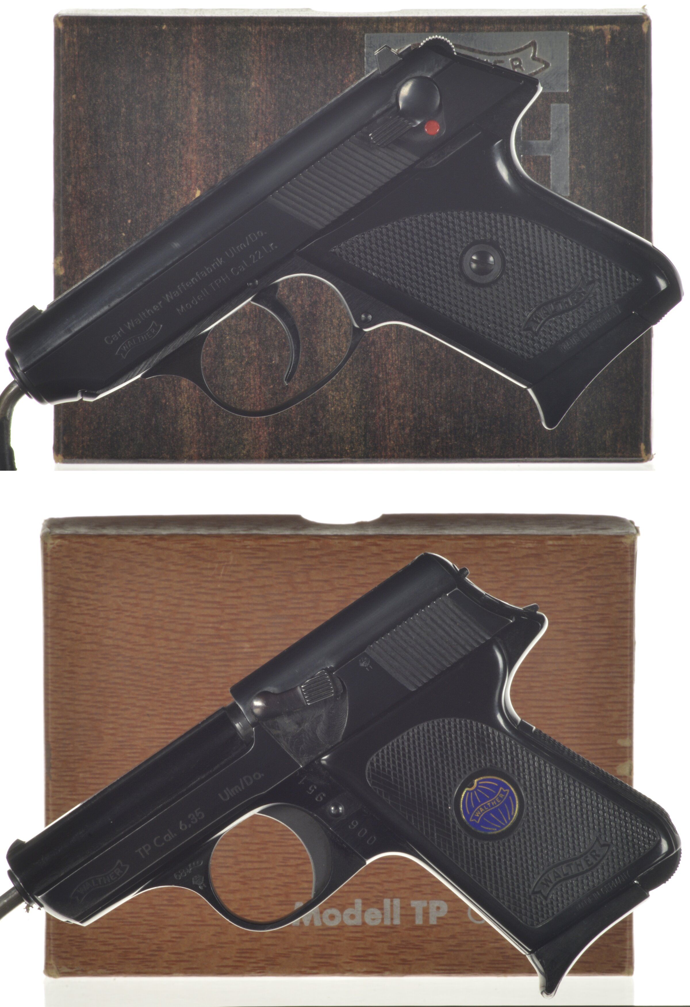 Two Walther Semi-Automatic Pistols with Boxes | Rock Island Auction
