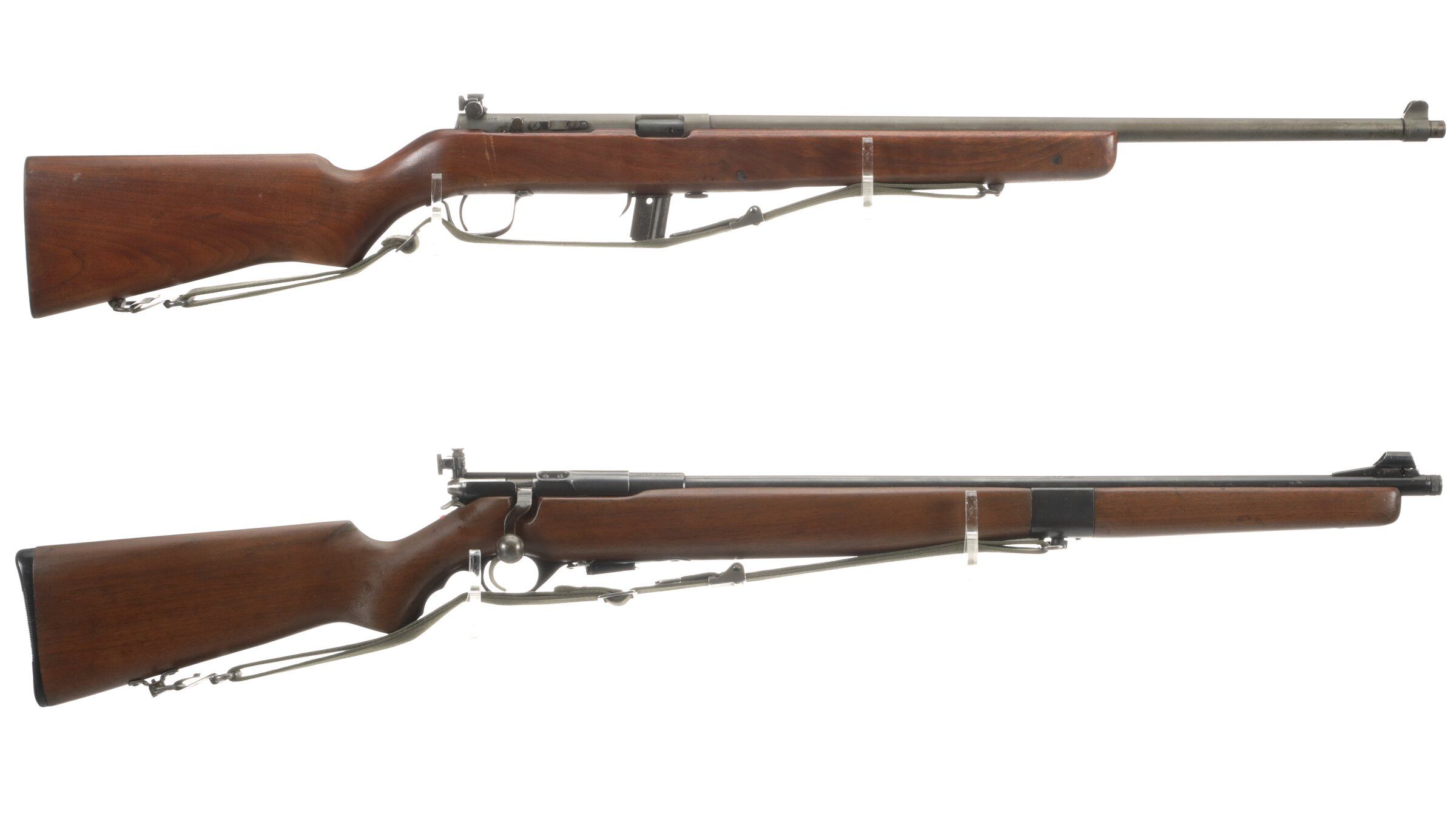 Two U.S. Military Semi-Automatic Training Rifles | Rock Island Auction