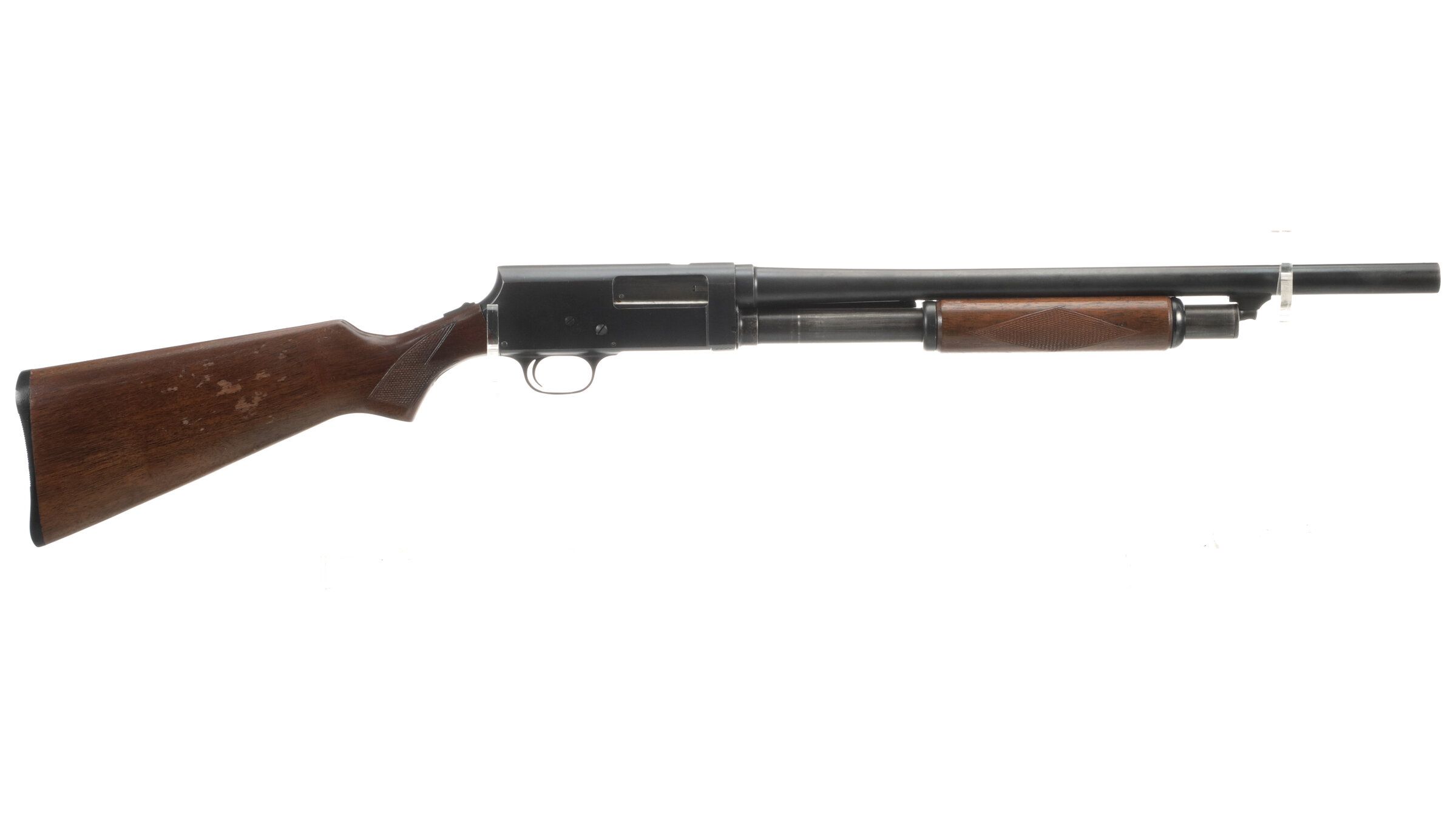U.S. Marked Stevens 520-30 Slide Action Riot Shotgun | Rock Island Auction