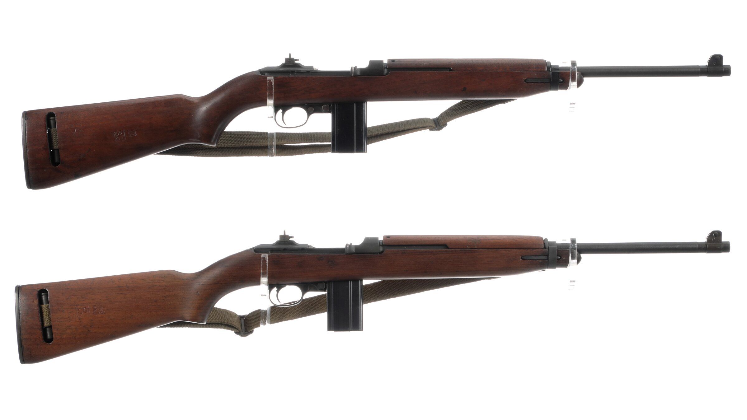Two U.S. Military Saginaw M1 Semi-Automatic Carbines | Rock Island Auction