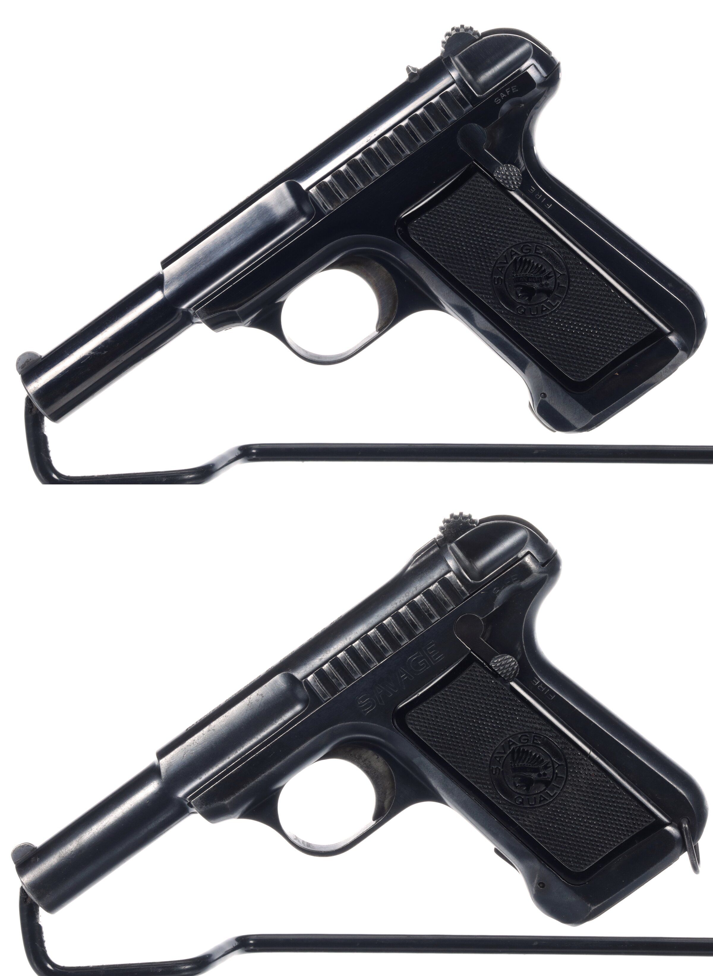 Two Savage Model 1907 Semi-Automatic Pistols | Rock Island Auction