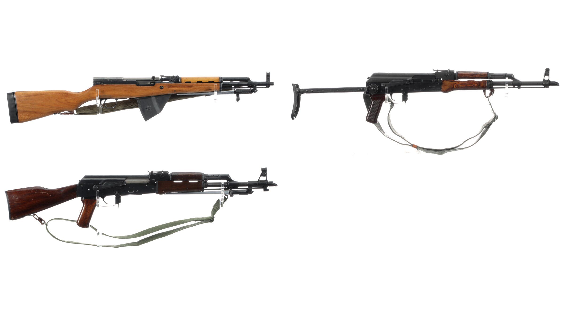 Three Eastern Bloc Style Semi-Automatic Rifles | Rock Island Auction