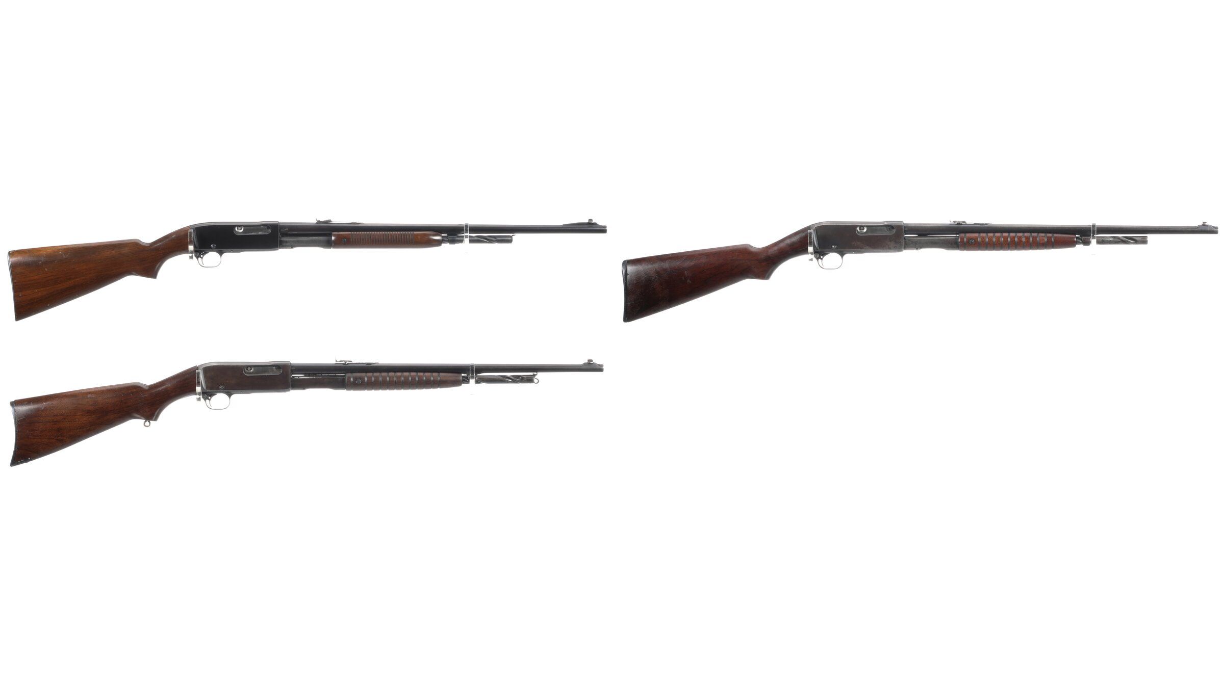 Three Remington Slide Action Rifles | Rock Island Auction