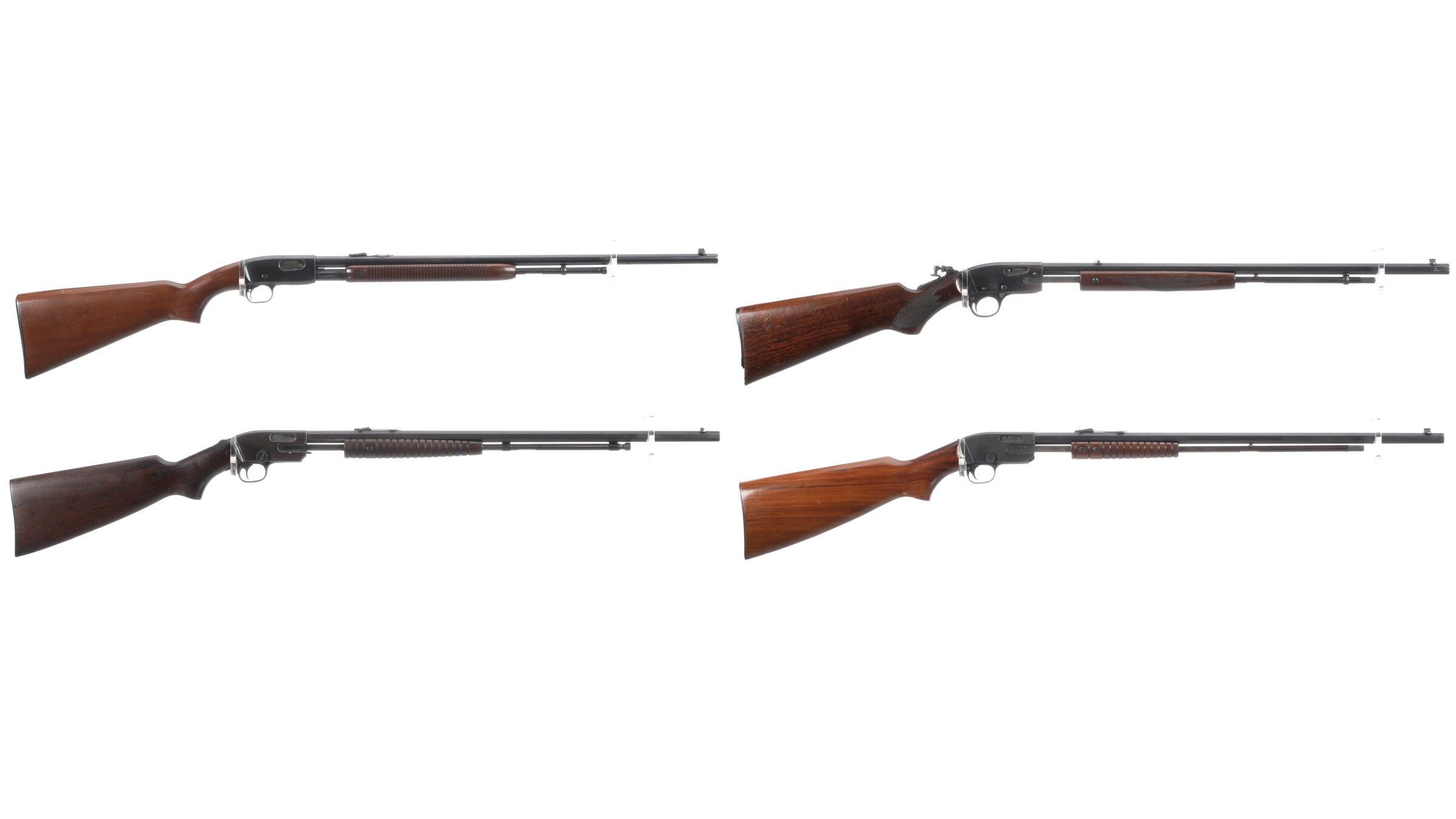 Four Slide Action Rifles | Rock Island Auction
