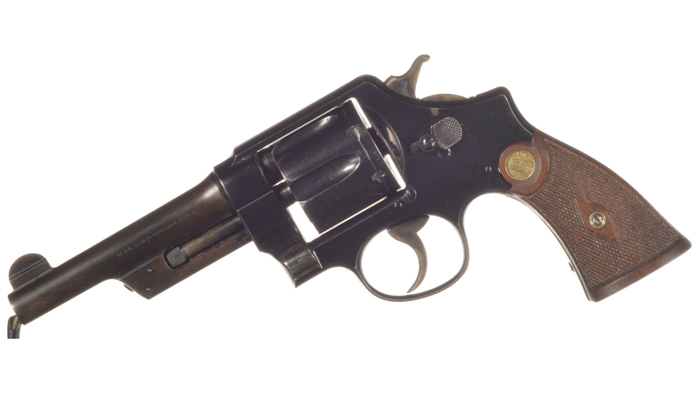 Smith & Wesson .44 Hand Ejector 1st Model Triple Lock Revolver | Rock ...