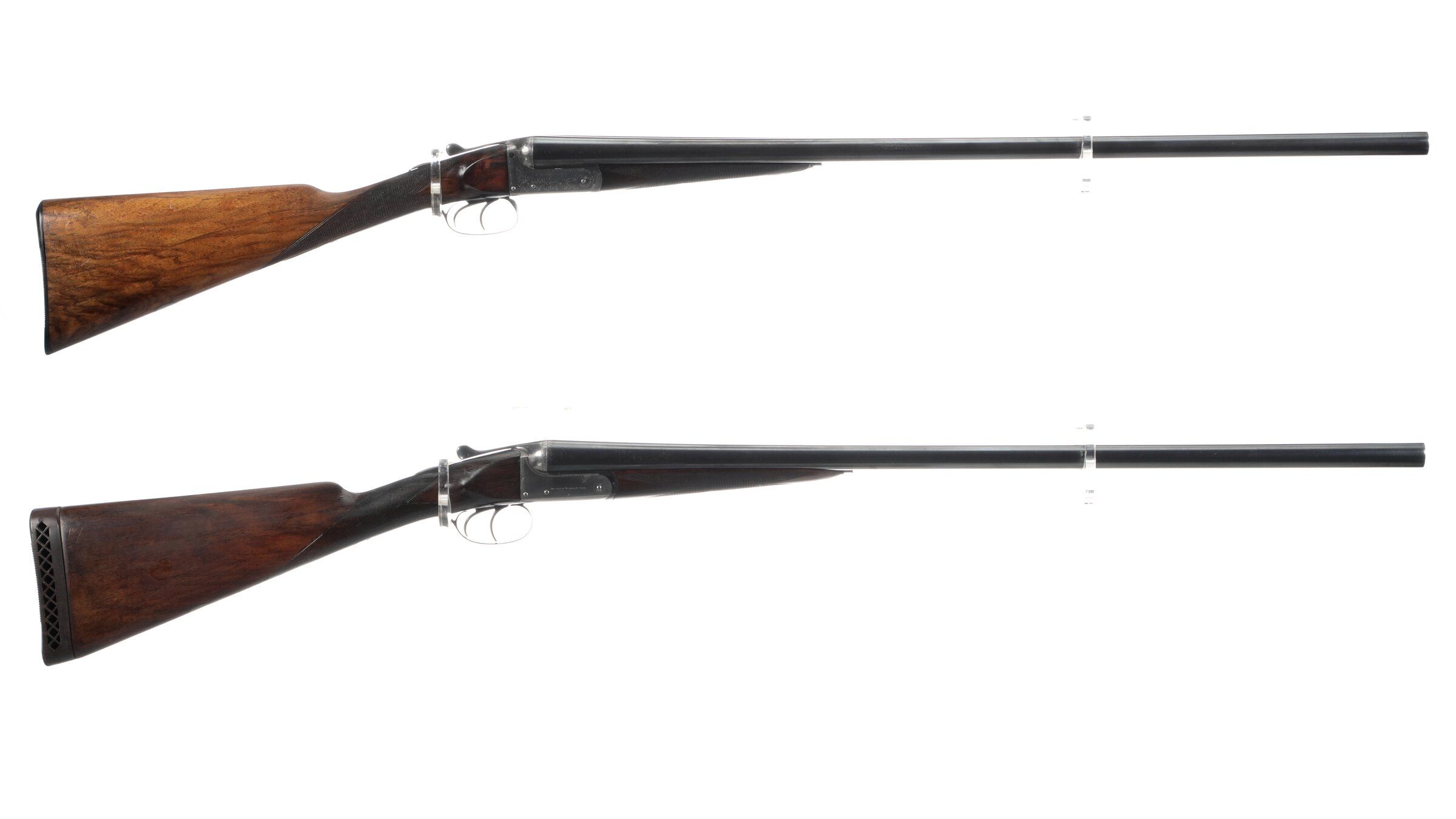 Two Factory Engraved Joseph Lang Boxlock Double Barrel Shotguns | Rock Island Auction