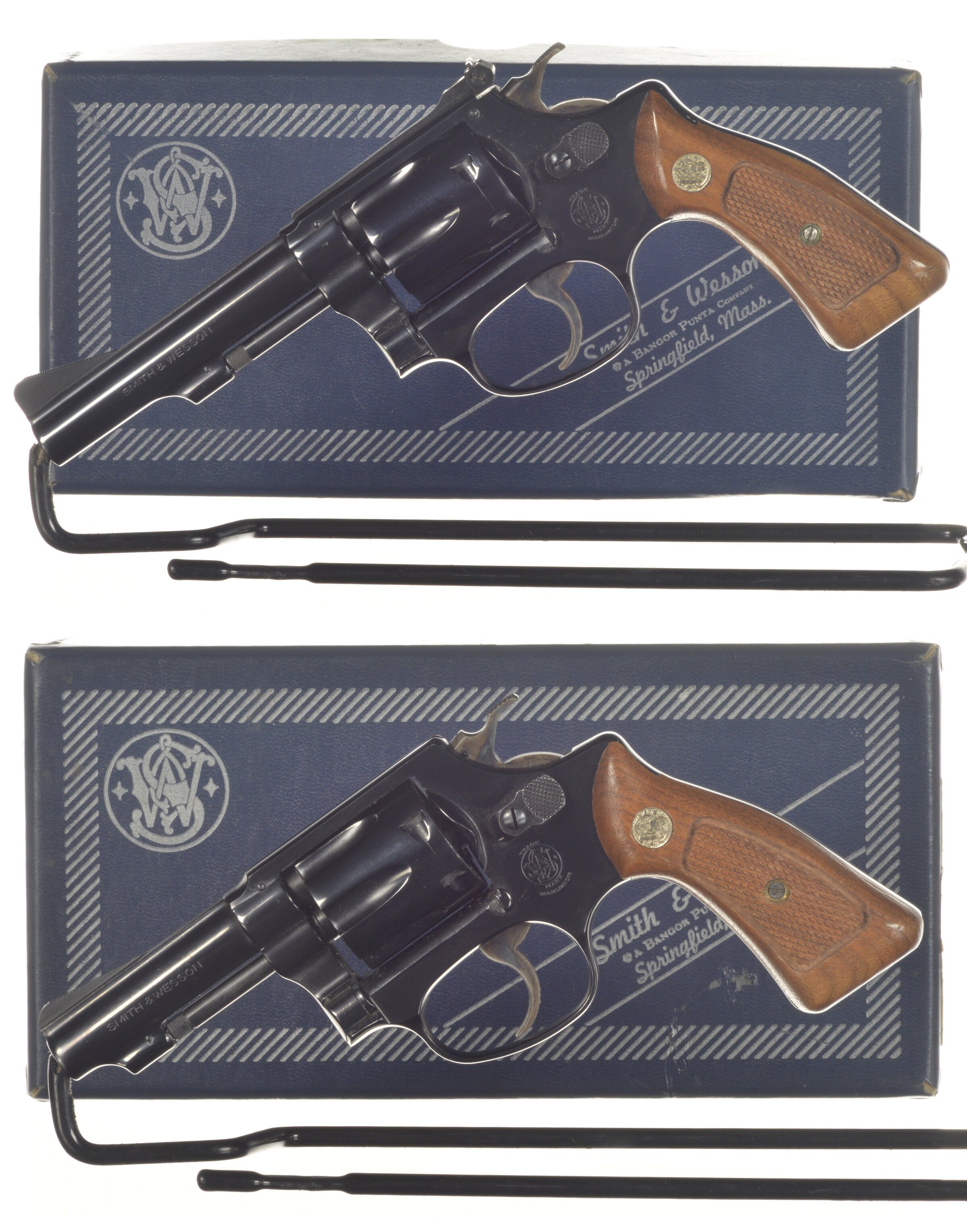 Two Smith & Wesson Double Action Revolvers with Boxes | Rock Island Auction