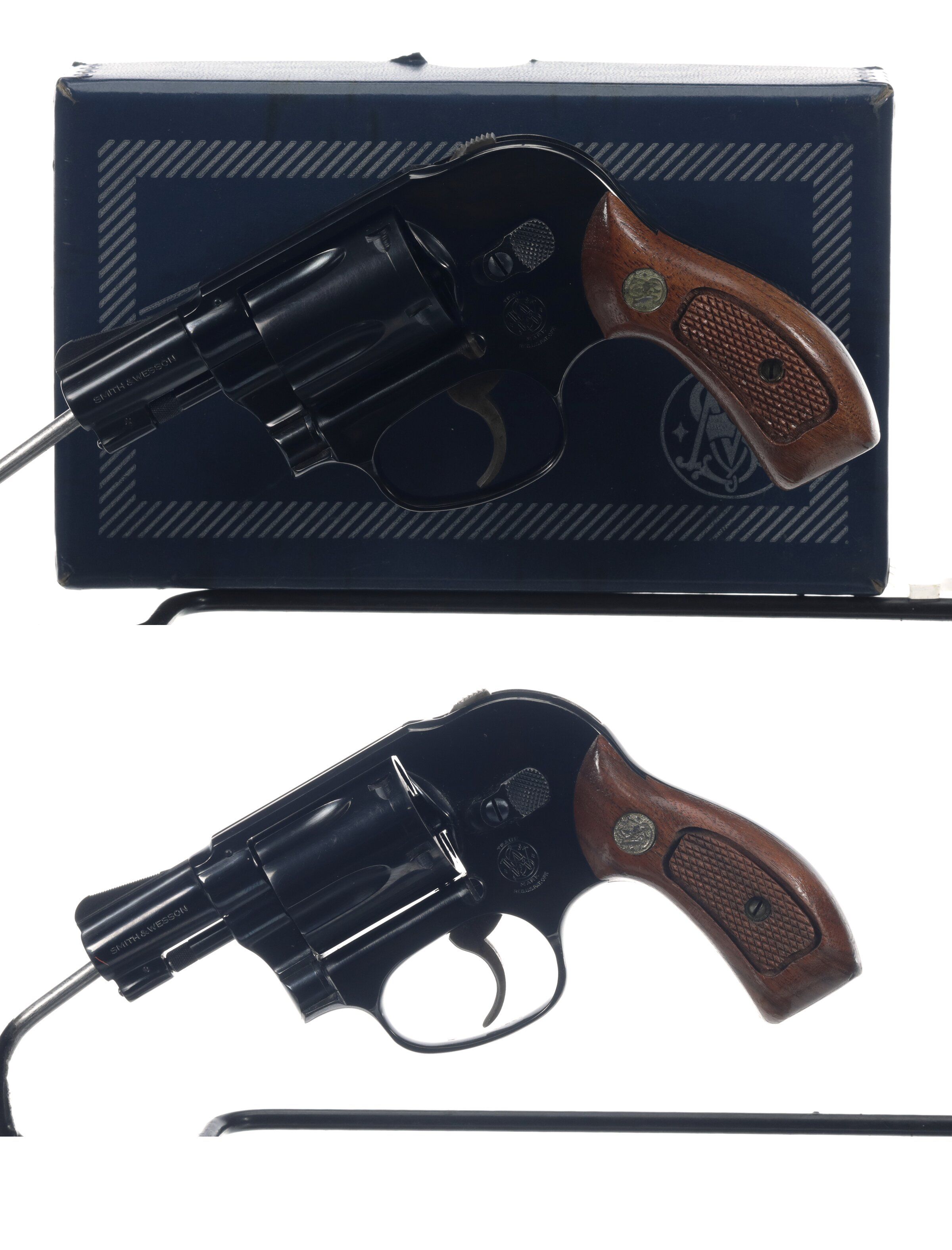 Two Smith & Wesson Model 49 Double Action Revolvers | Rock Island Auction