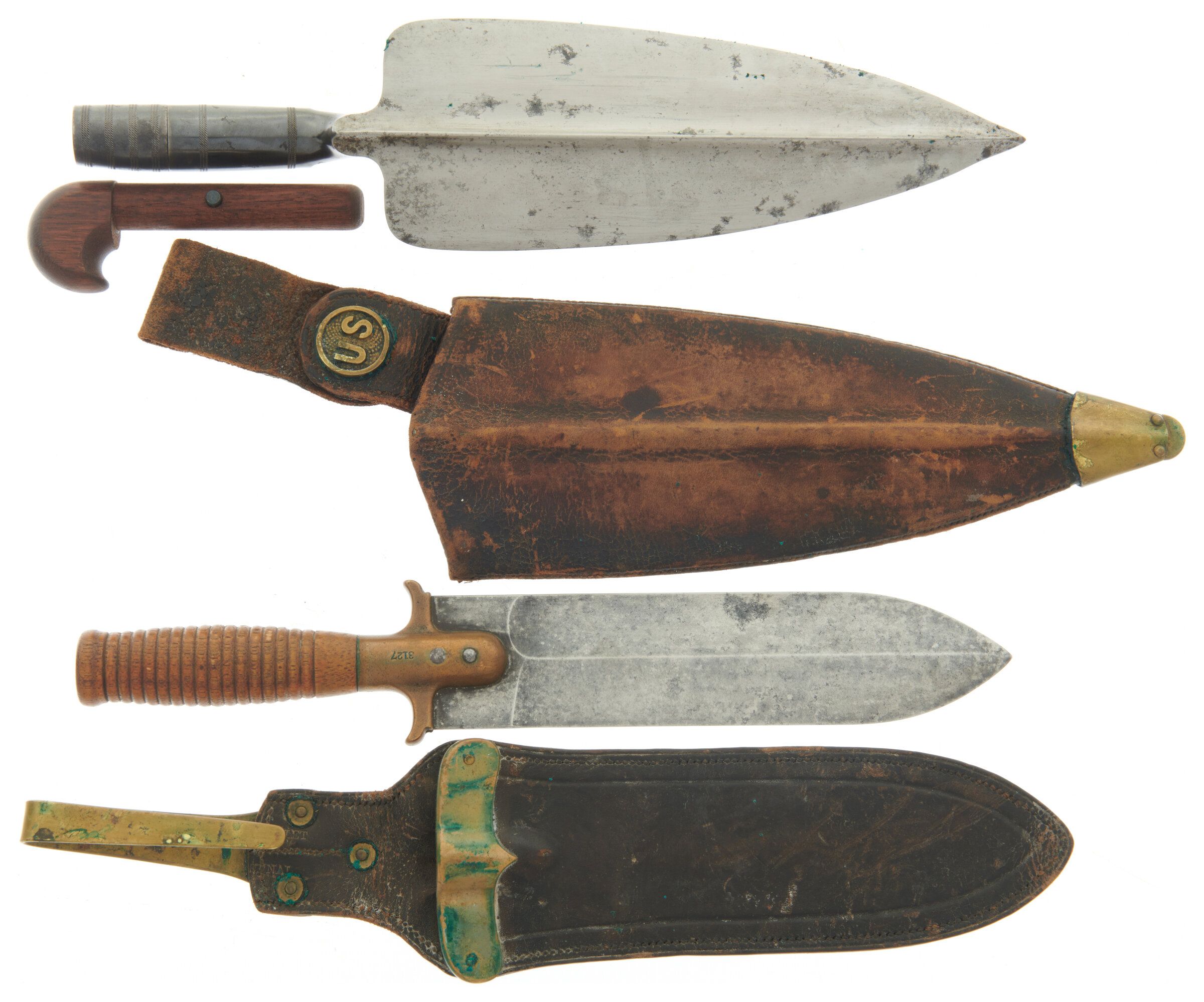 Two U.S. Military Edged Weapons with Scabbards | Rock Island Auction