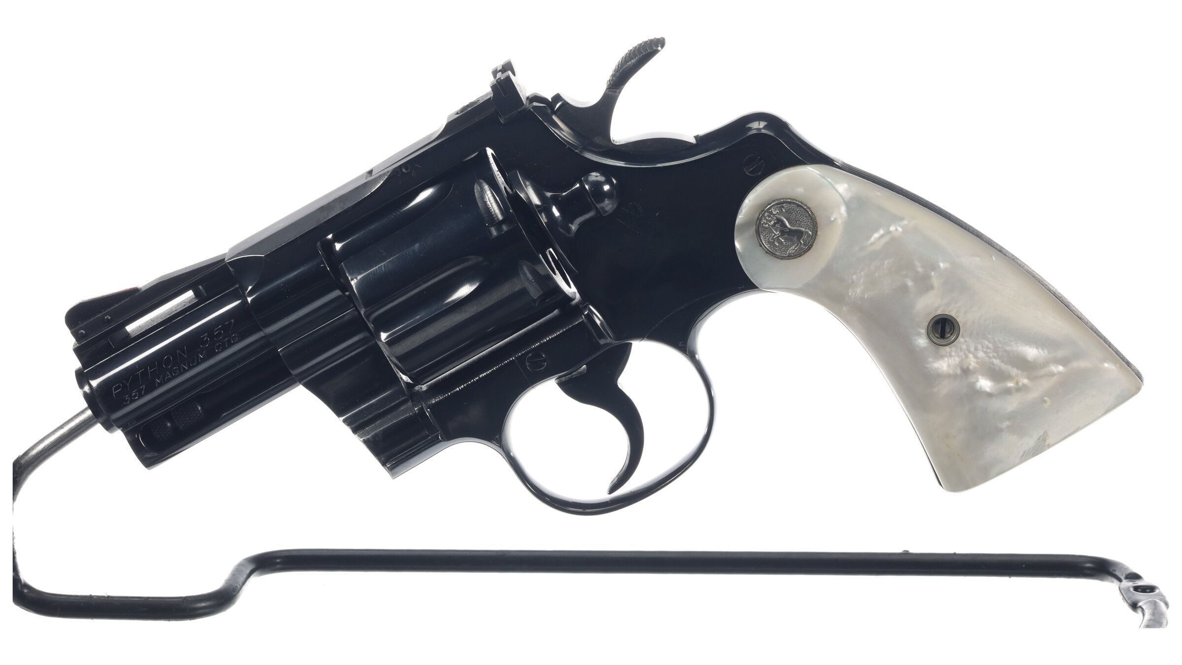 Colt Python Double Action Revolver with 2 1/2 Inch Barrel | Rock Island ...