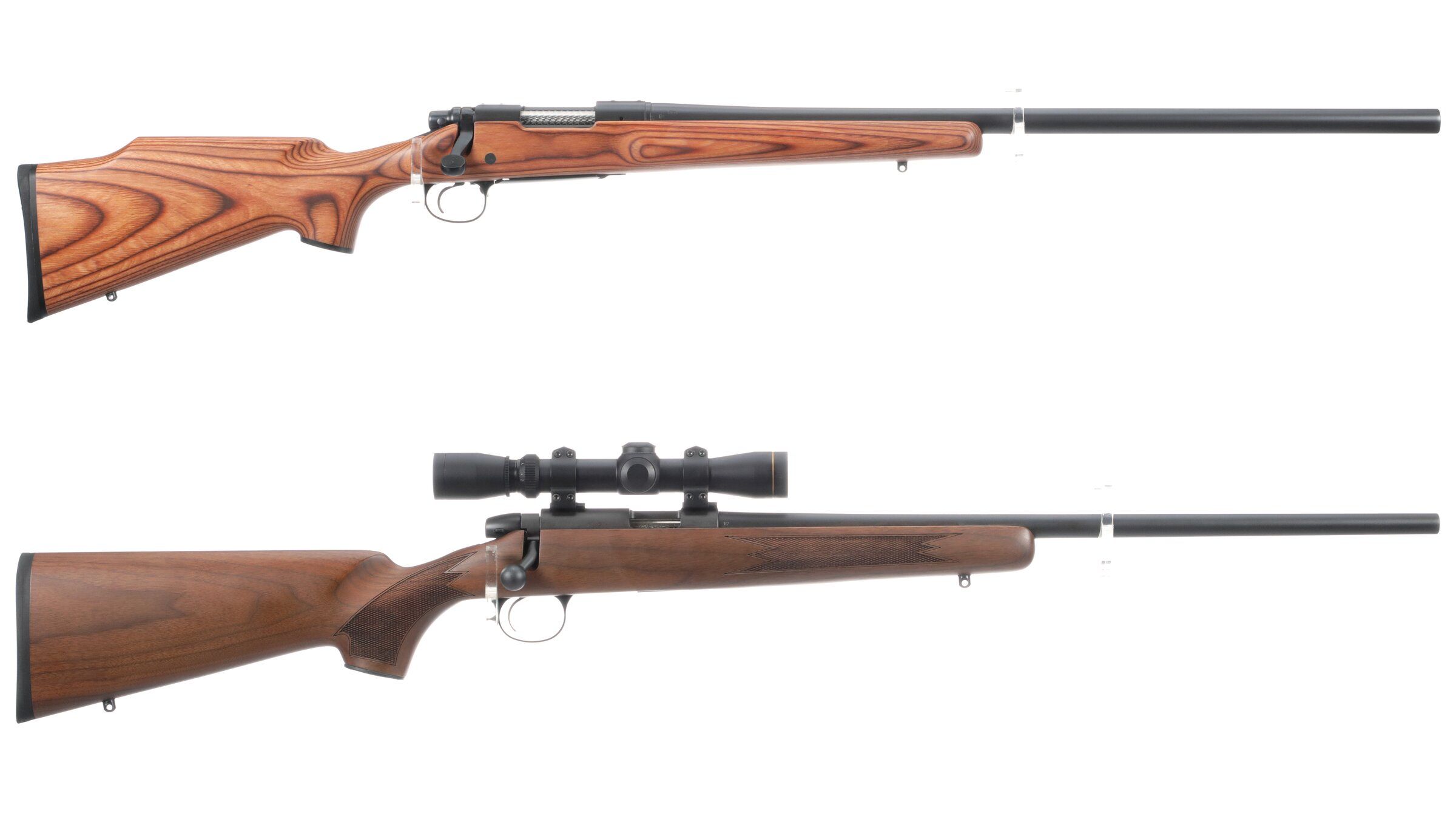 Two Remington Bolt Action Sporting Rifles | Rock Island Auction
