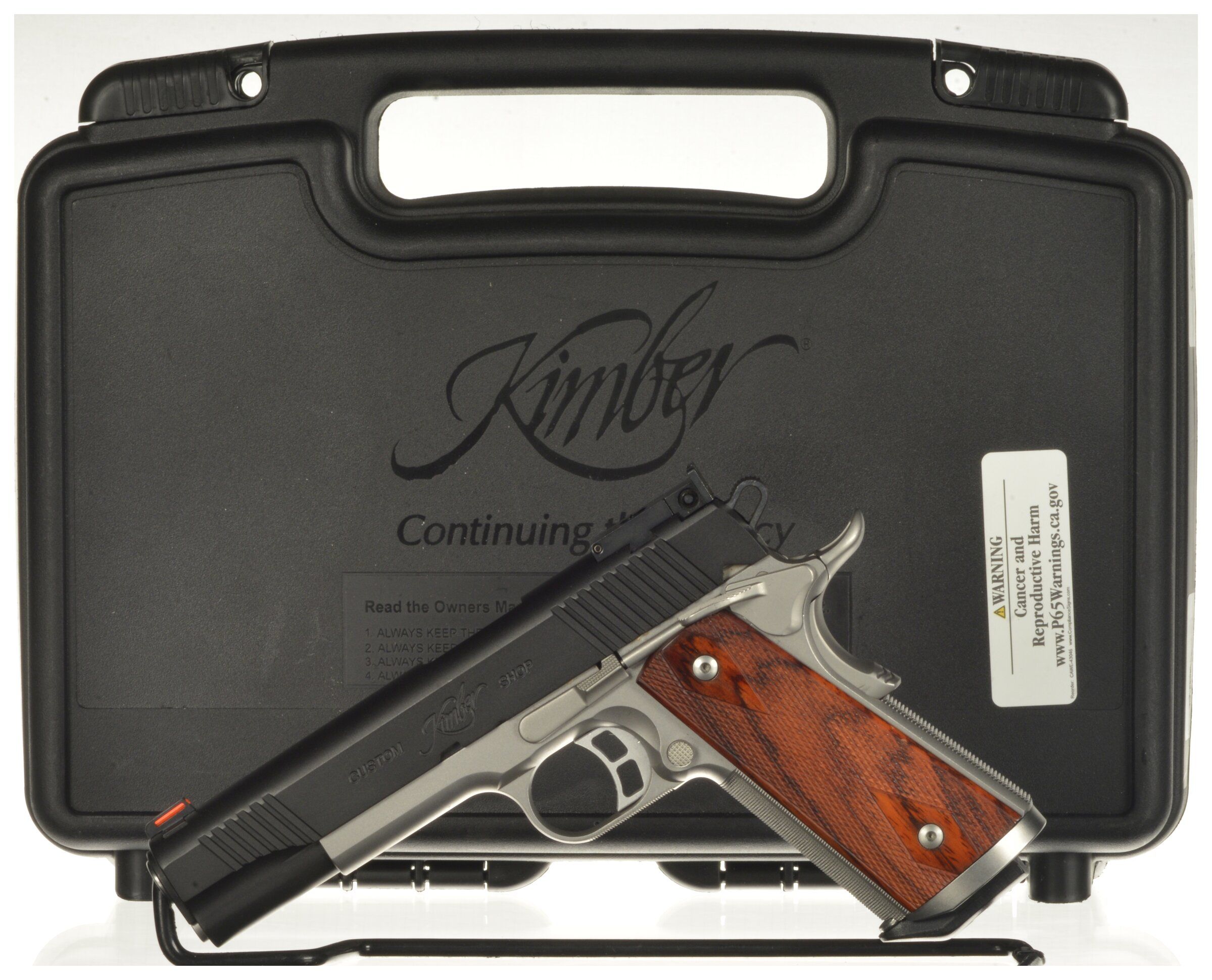 Kimber Custom Shop Super Match II Semi-Automatic Pistol | Rock Island ...