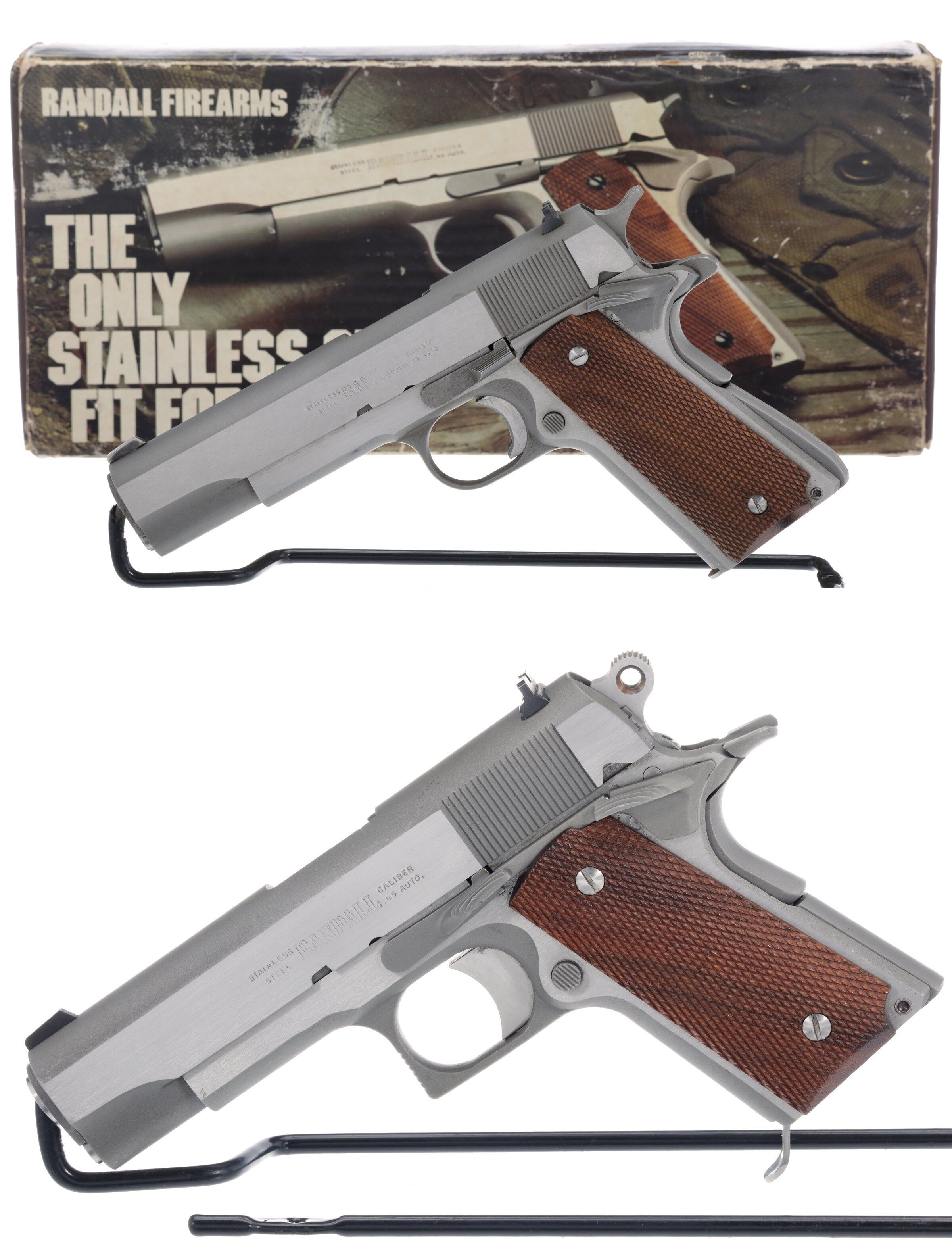 Two Randall Firearms Semi-Automatic Pistols | Rock Island Auction