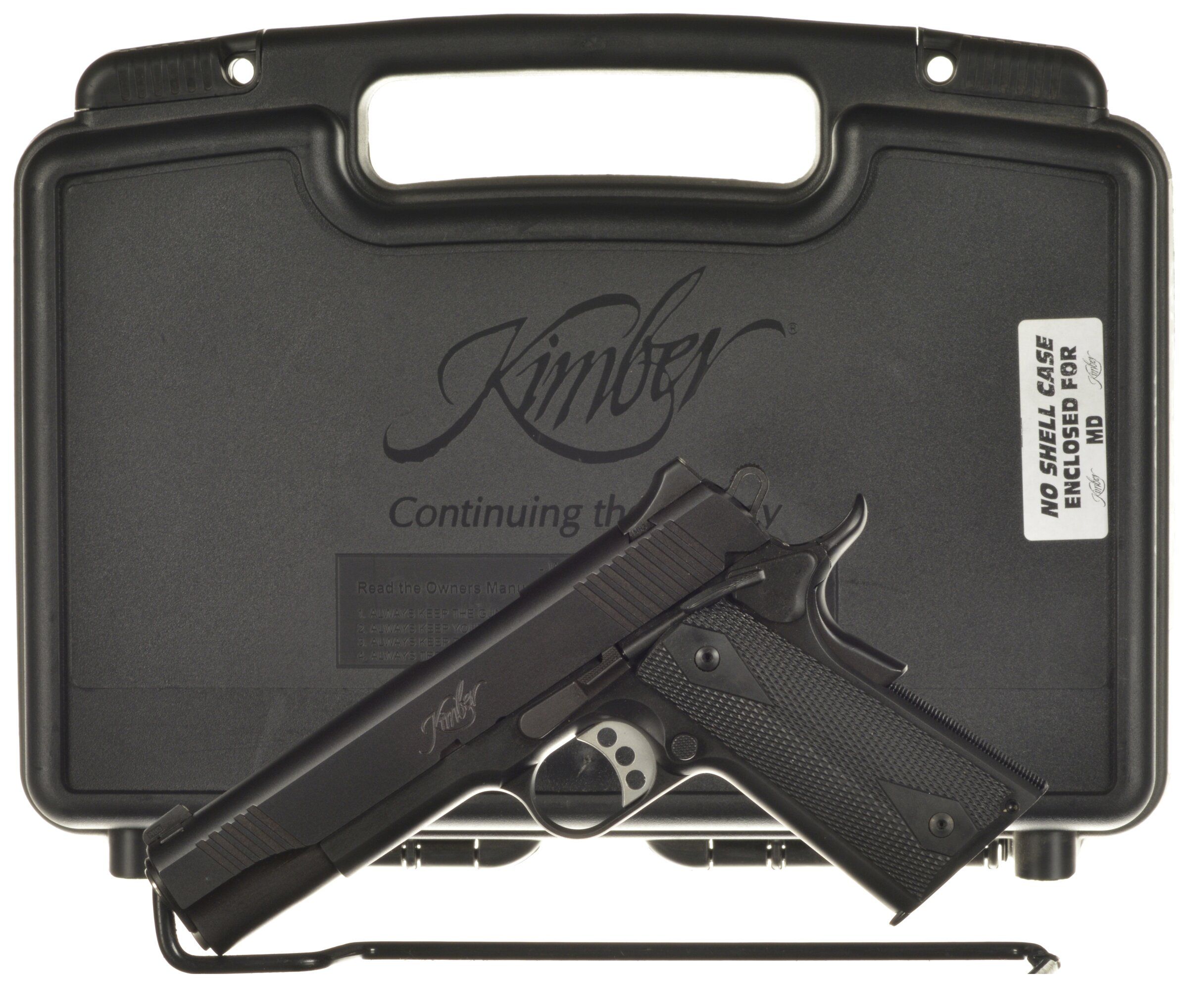 Kimber Custom II Semi-Automatic Pistol with Case | Rock Island Auction