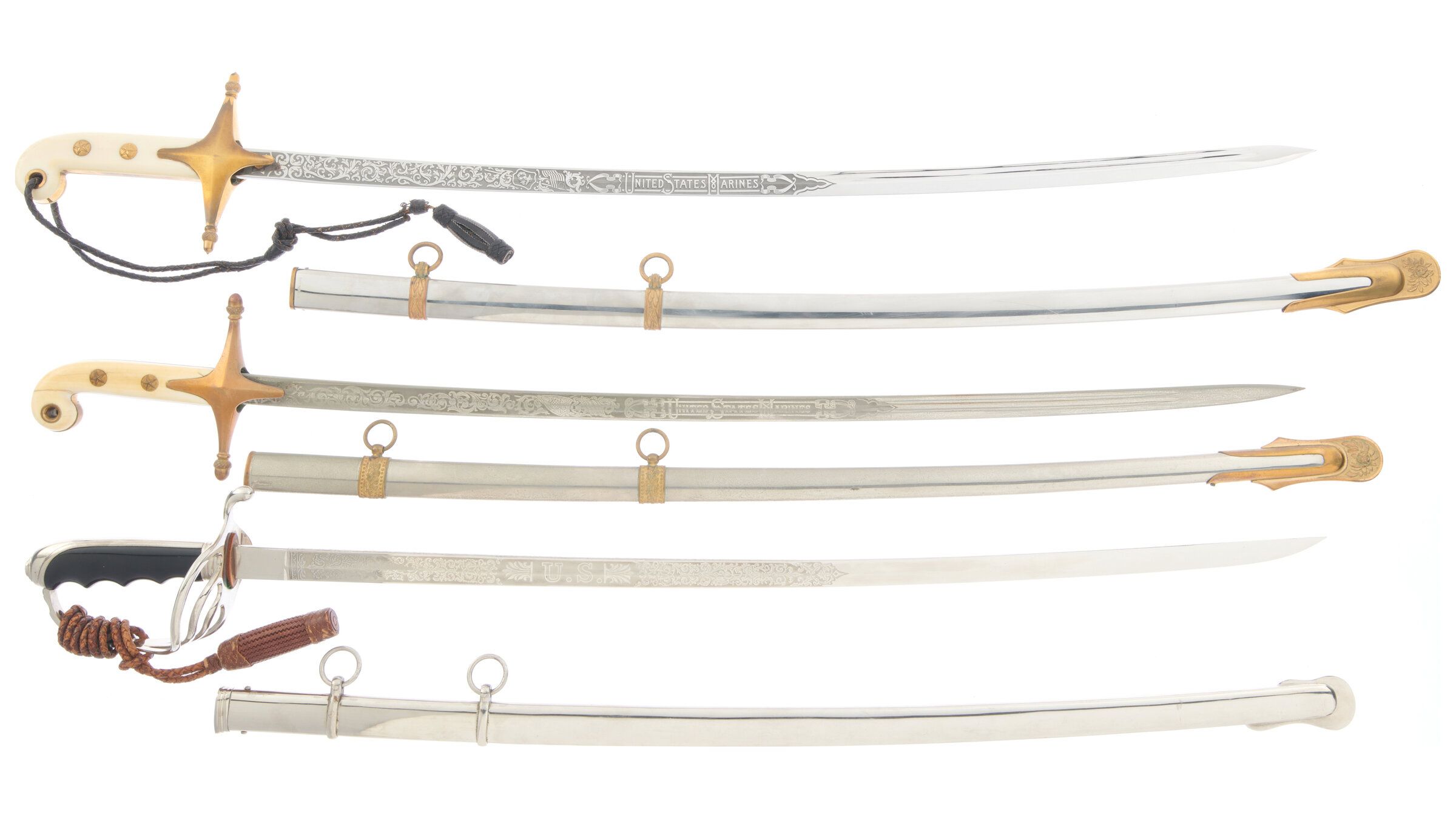 Three American Military Swords | Rock Island Auction
