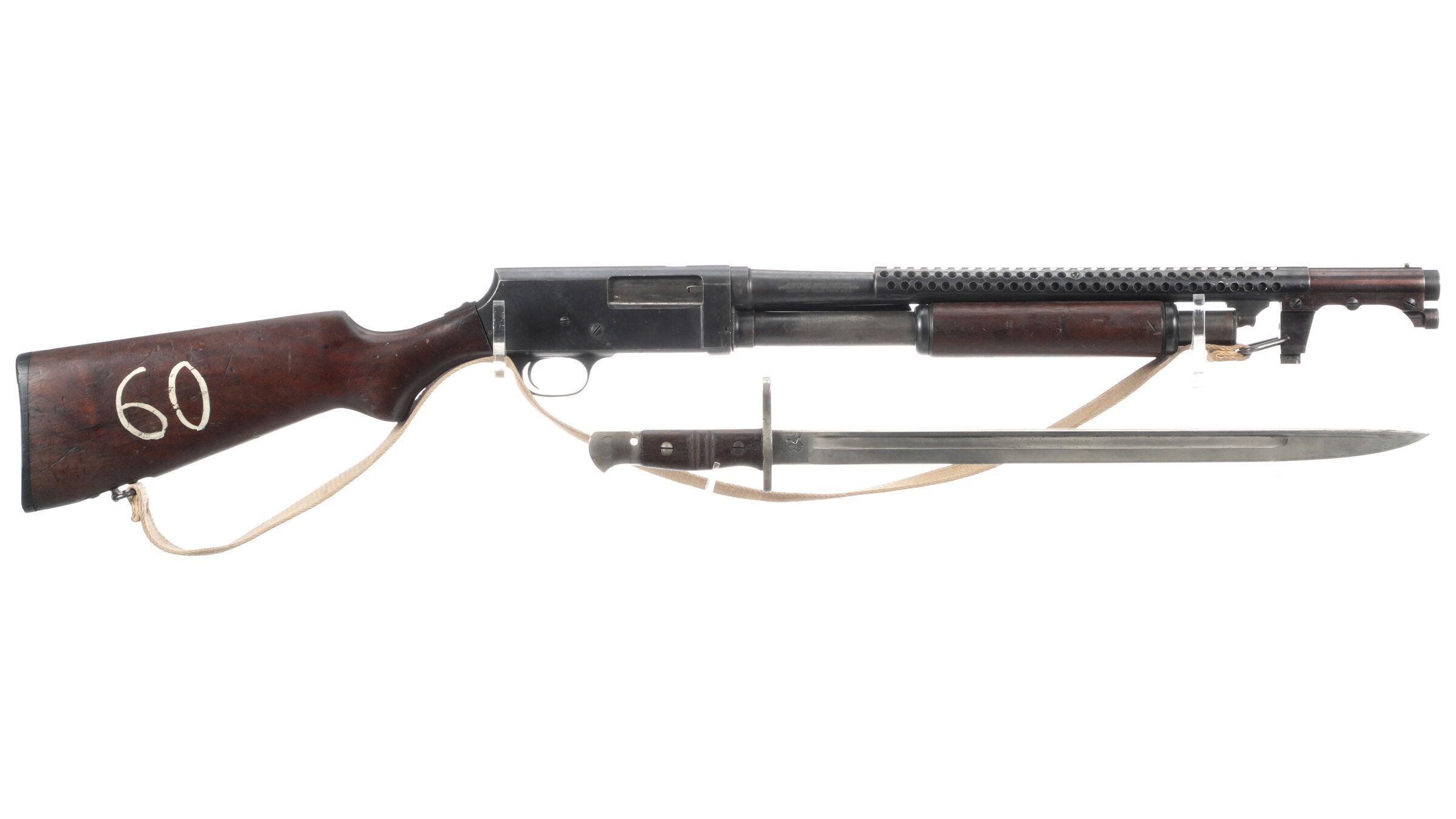 U.S. Stevens/Savage Model 520-30 Slide Action Trench Shotgun | Rock ...