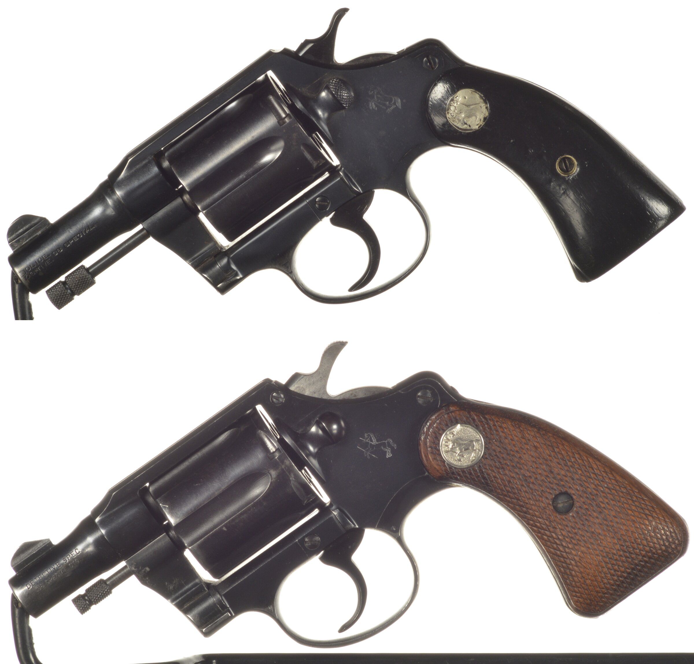 Two Colt Double Action Revolvers | Rock Island Auction