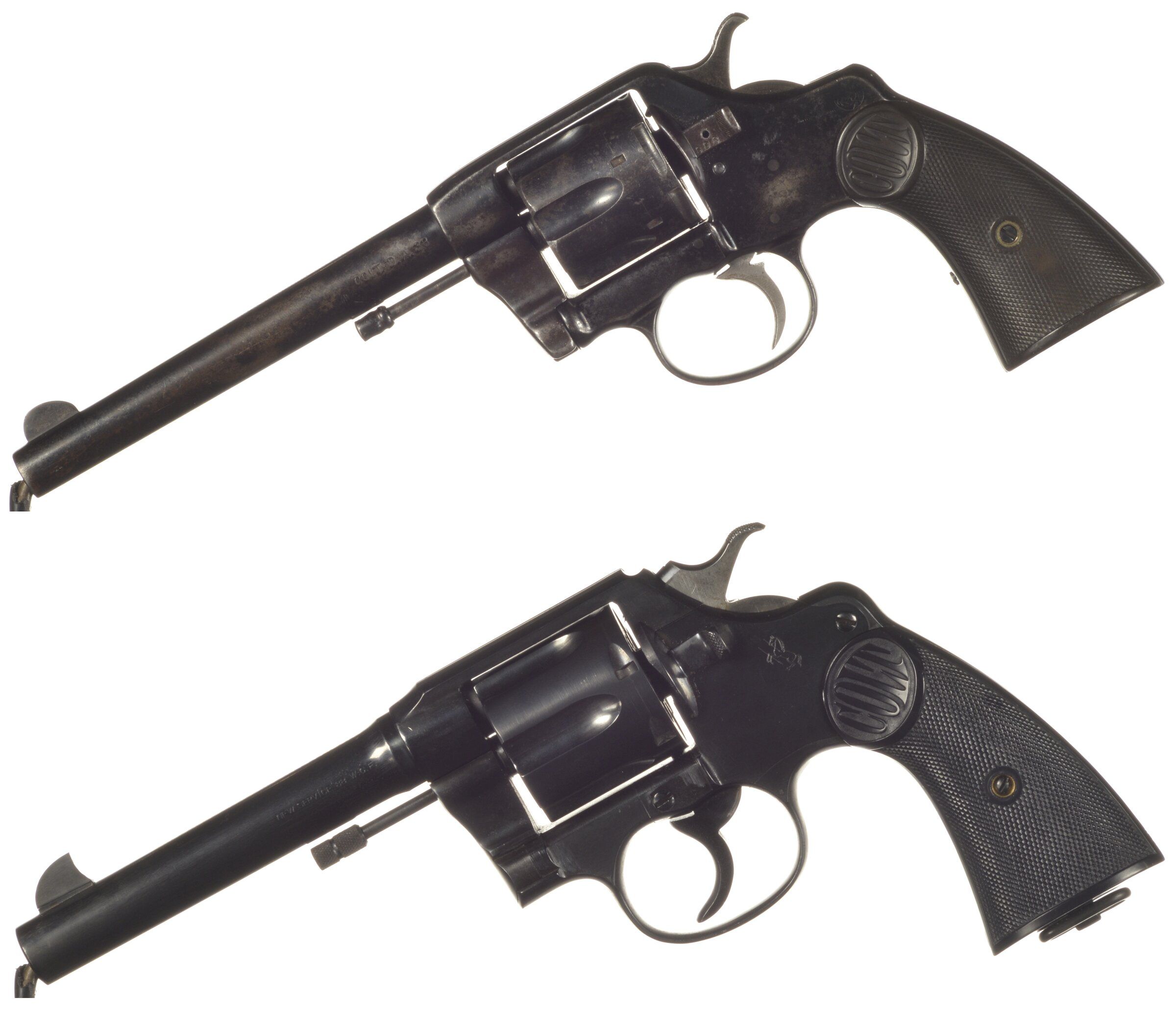 Two Colt Double Action Revolvers | Rock Island Auction