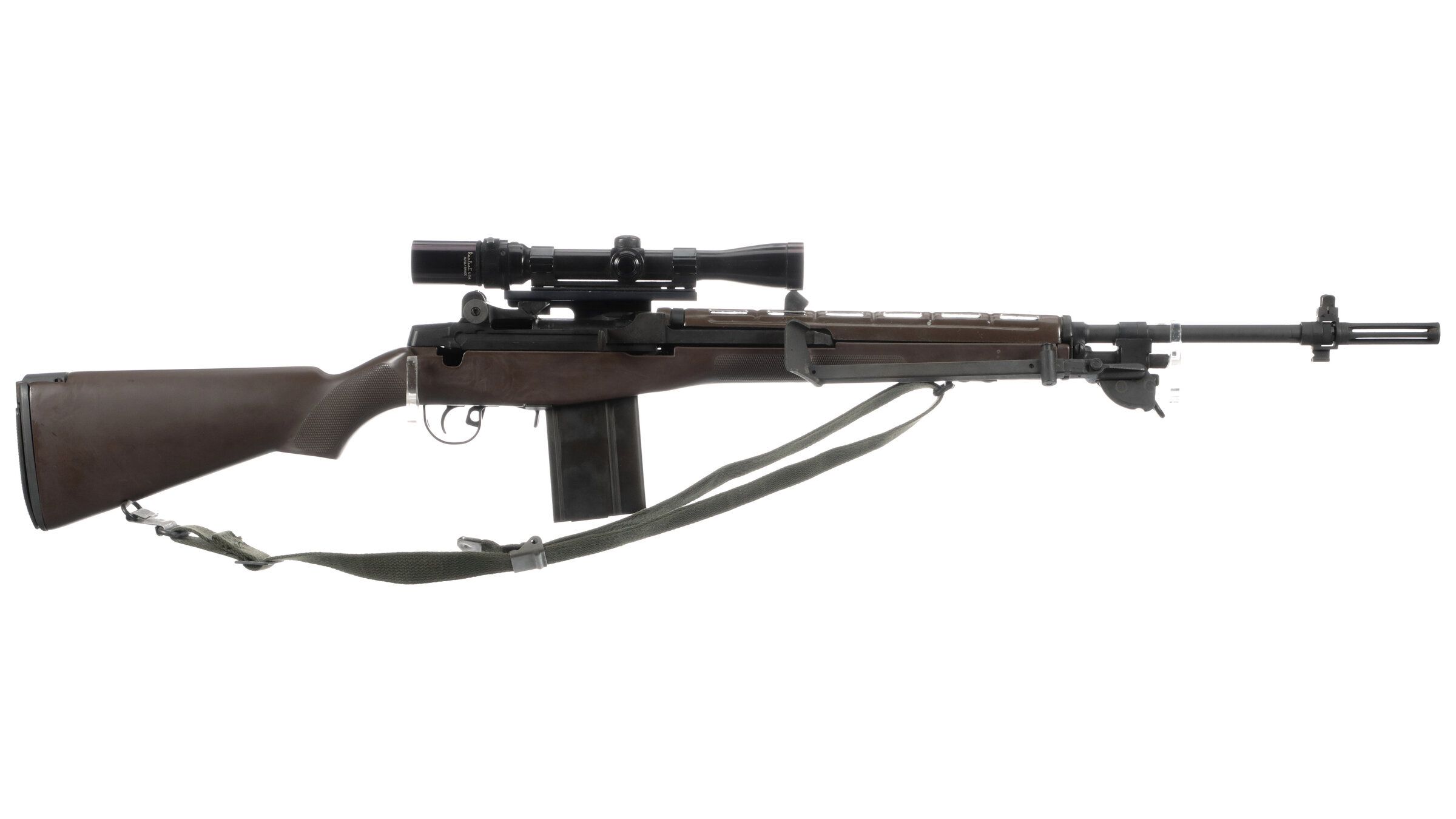 Springfield Armory Inc. M1A Semi-Automatic Rifle with Scope | Rock ...