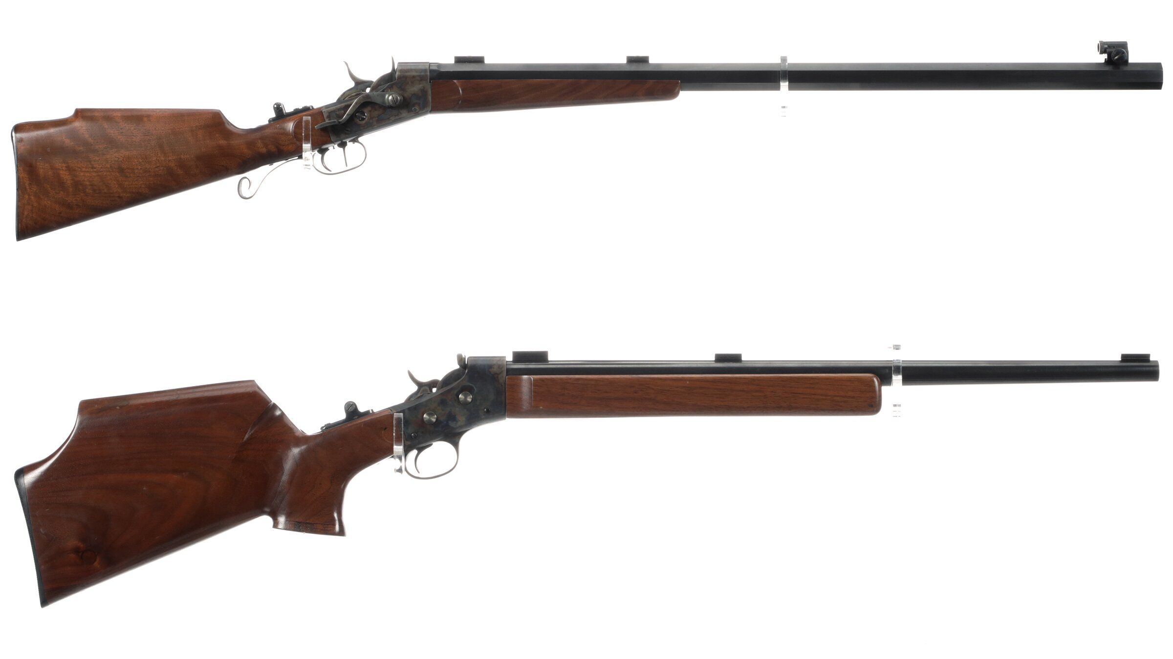 Two Rolling Block Single Shot Rifles | Rock Island Auction