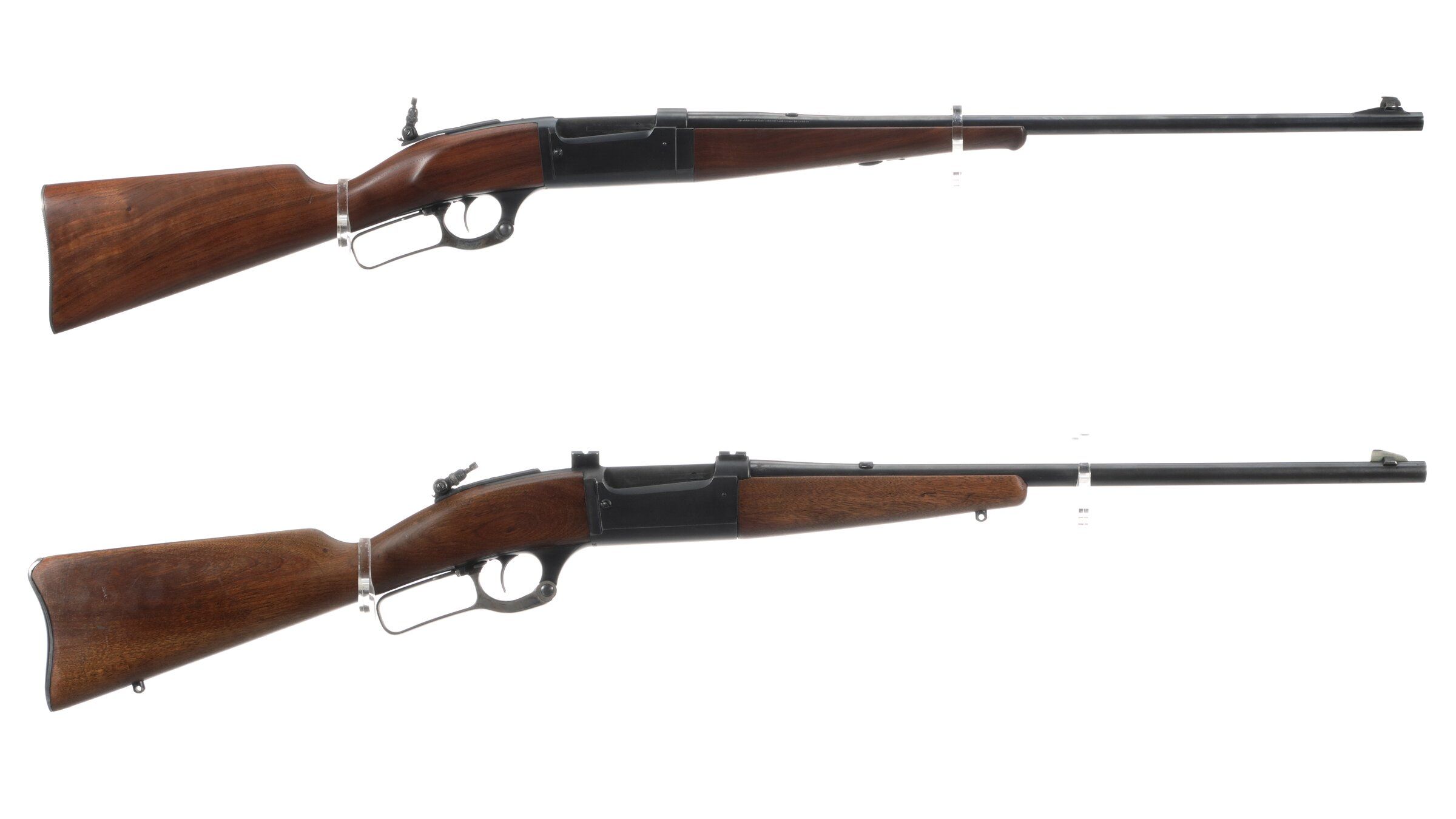 Two Savage Model 99 Lever Action Long Guns | Rock Island Auction