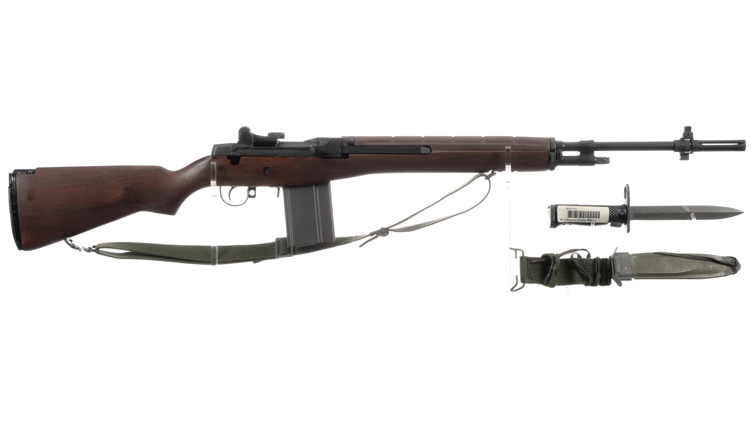 Armscorp USA M14 NM Semi-Automatic Rifle with Bayonet | Rock Island Auction