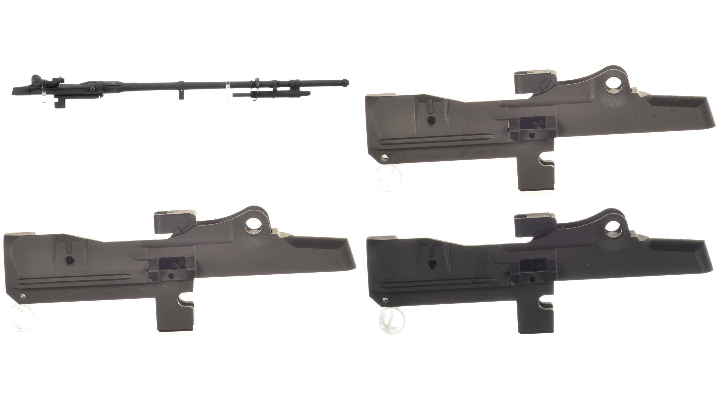 Four Springfield Armory Inc. M1A Receivers | Rock Island Auction