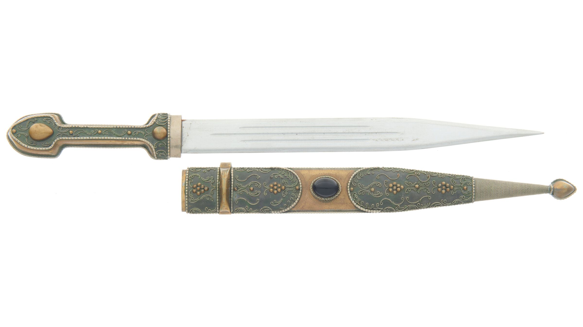 Ornate Russian Kindjal Dagger | Rock Island Auction