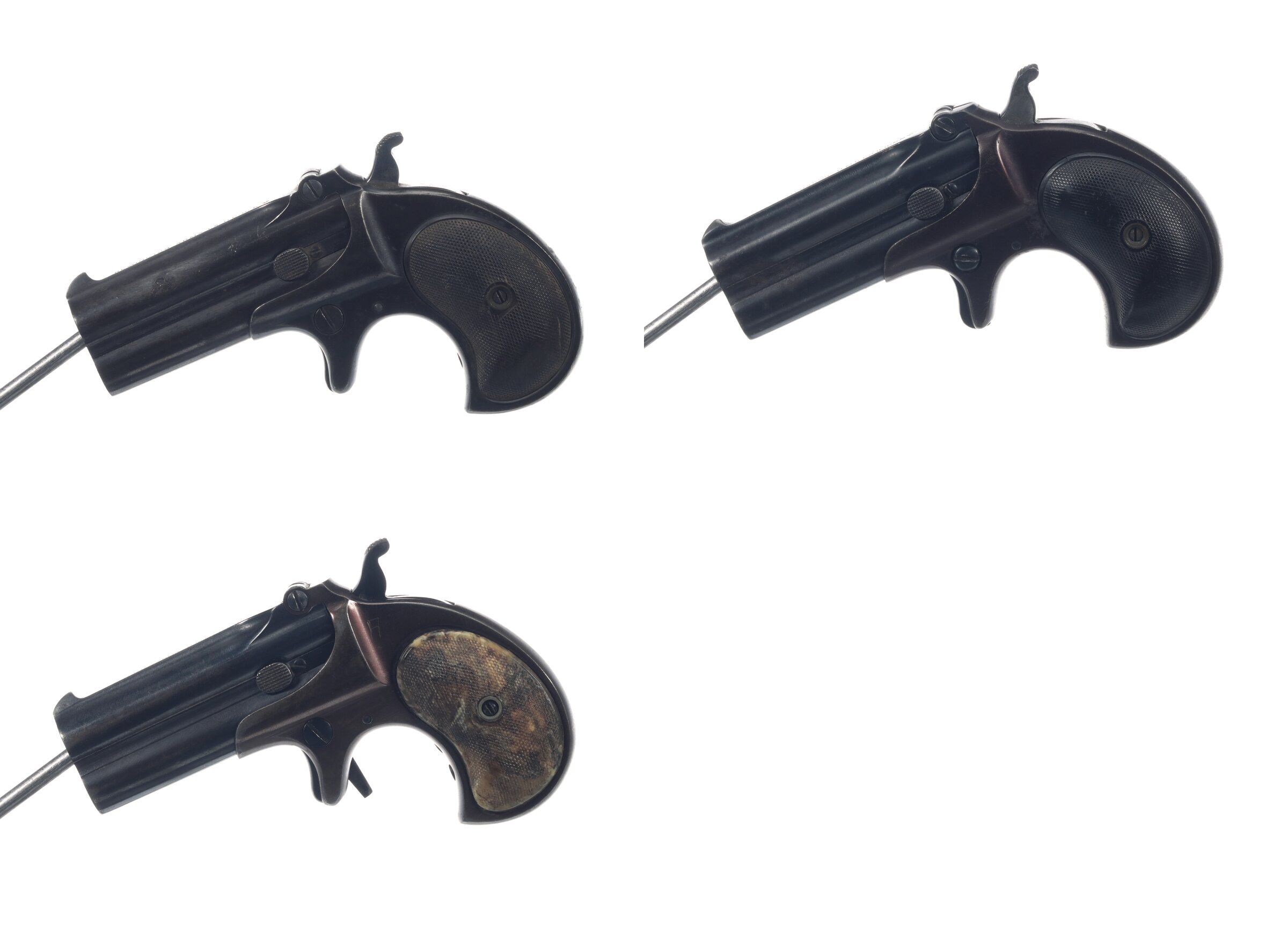 Three Remington Over/Under Double Derringers | Rock Island Auction