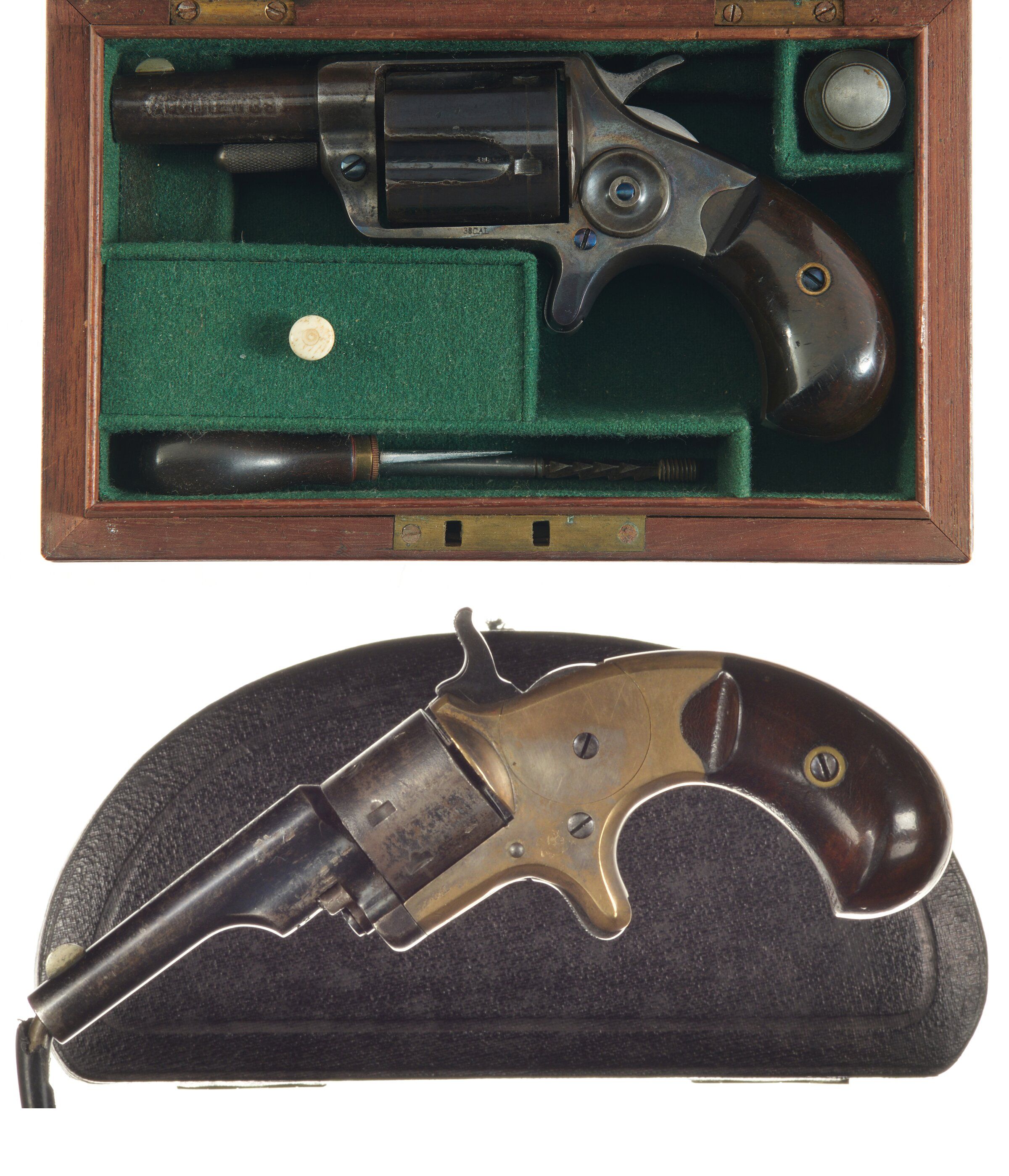 Two Cased Colt Pocket Revolvers | Rock Island Auction