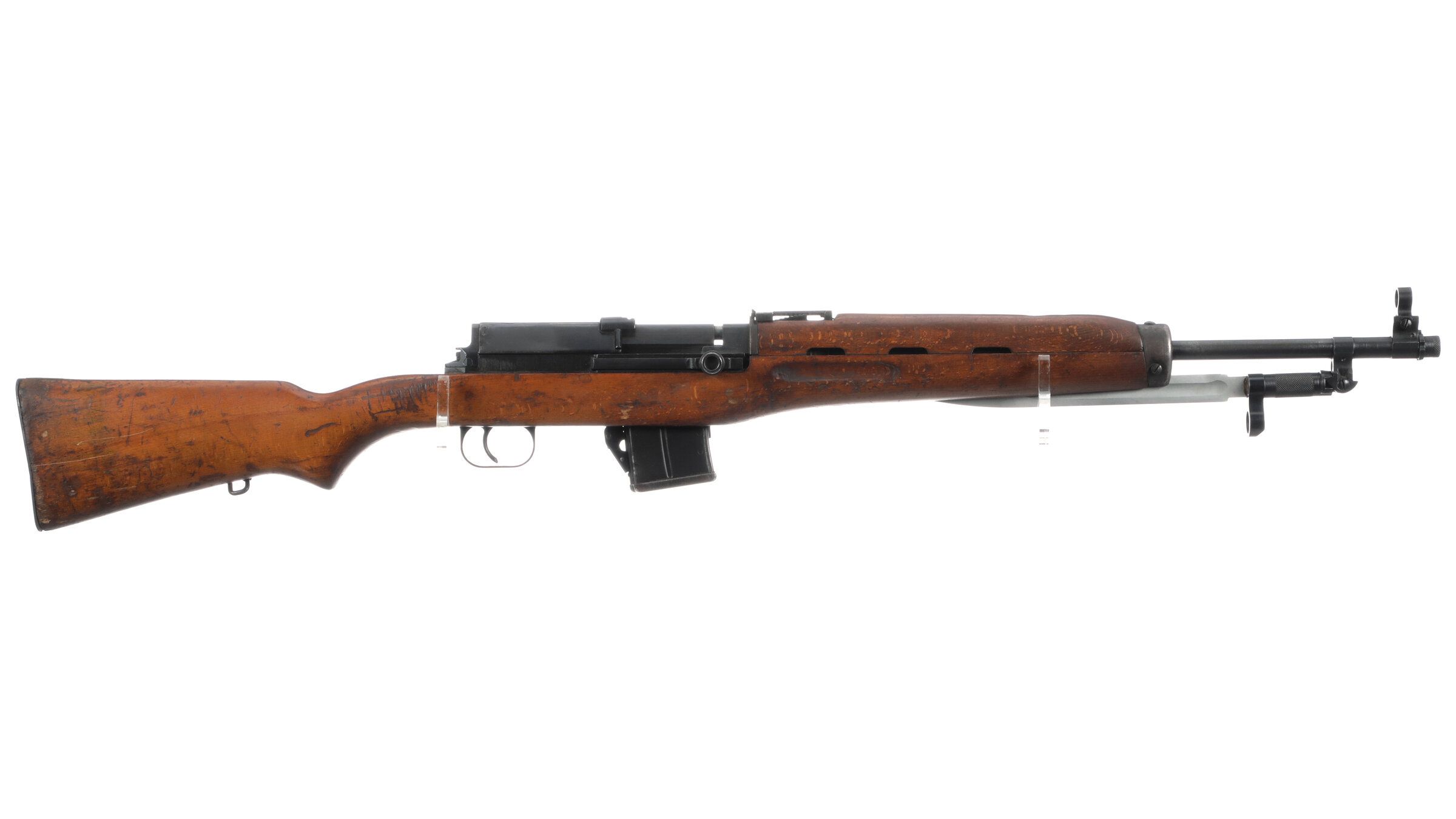 Egyptian Rasheed Semi-Automatic Rifle with Bayonet | Rock Island Auction