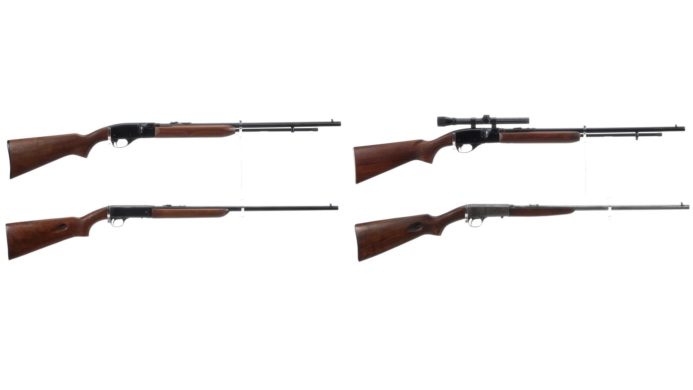 Four Remington Semi-Automatic Rimfire Rifles | Rock Island Auction