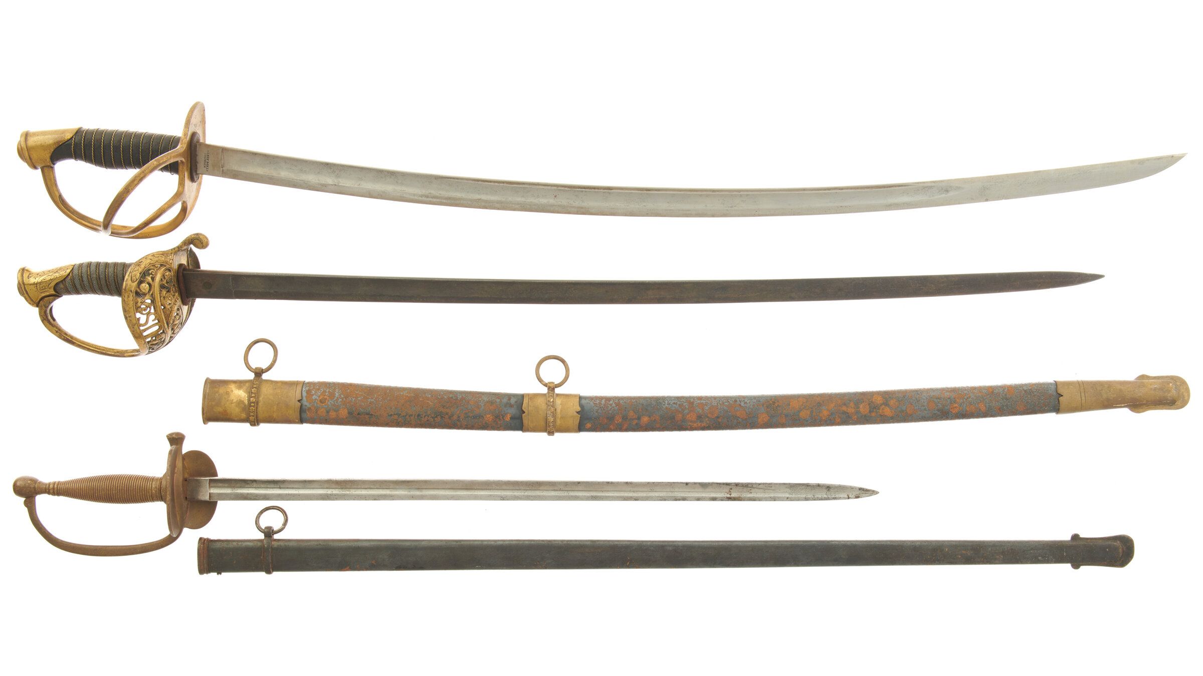 Three American Military Swords | Rock Island Auction
