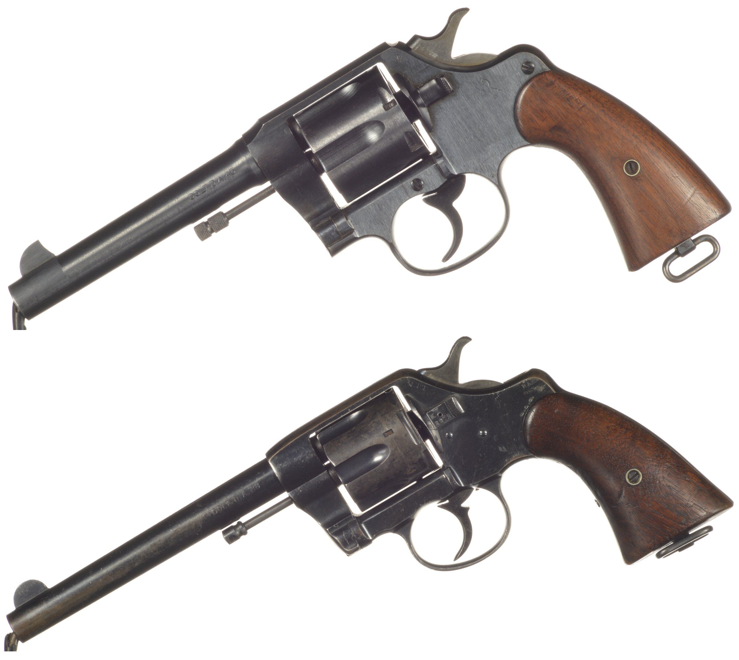 Two U.S. Colt Double Action Revolvers | Rock Island Auction