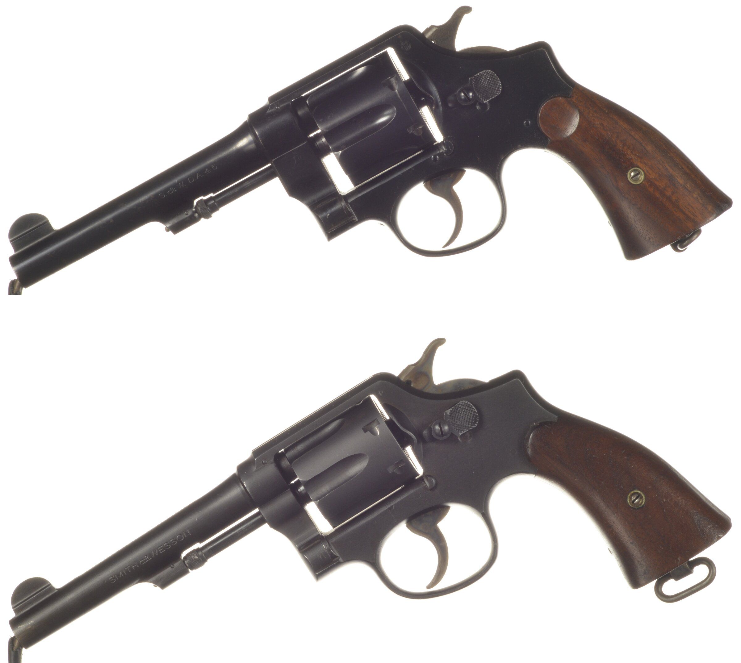 Two U.S. Military Smith & Wesson Double Action Revolvers | Rock Island ...