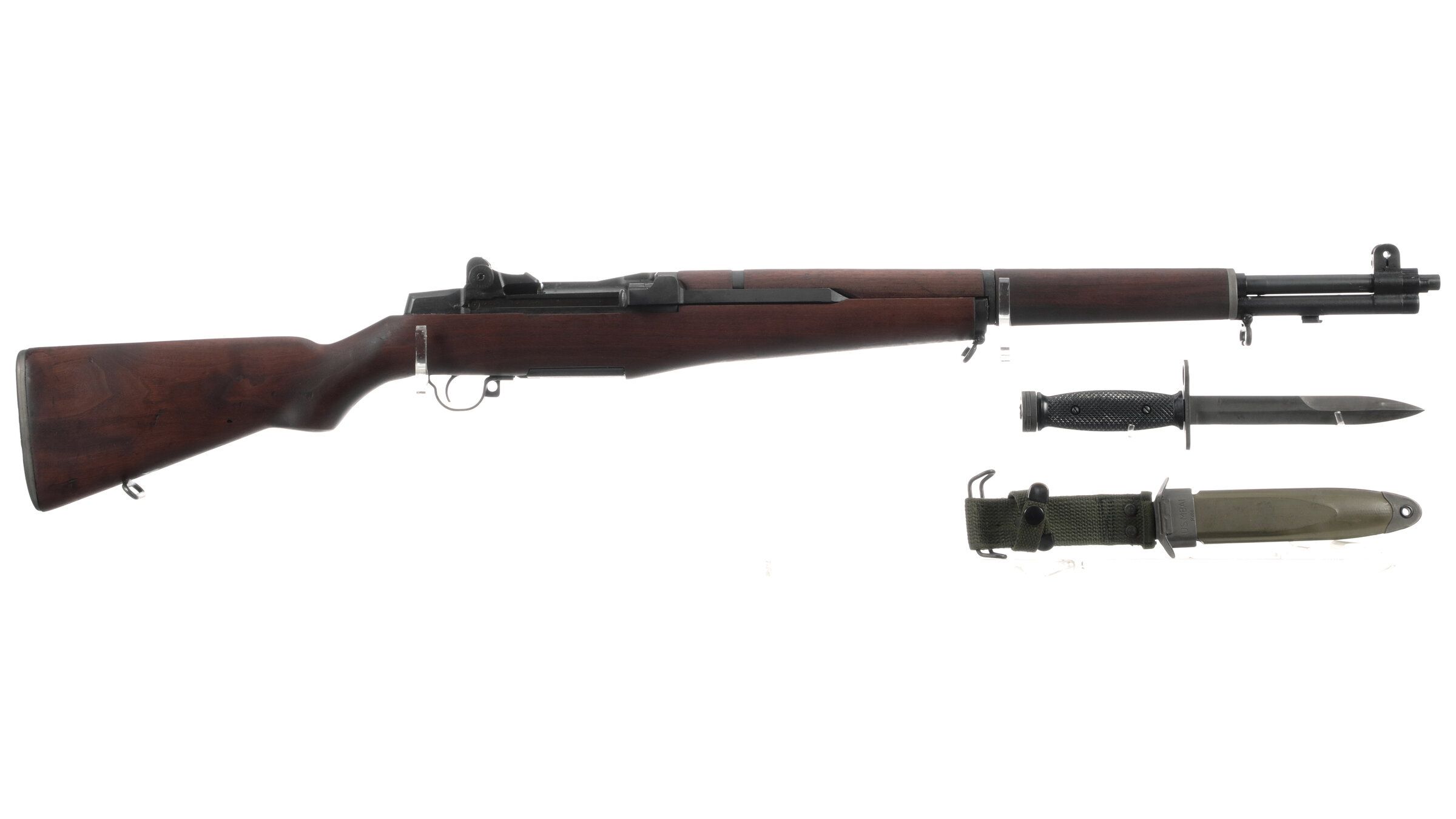 U.S. Harrington & Richardson M1 Garand Semi-Automatic Rifle with | Rock ...