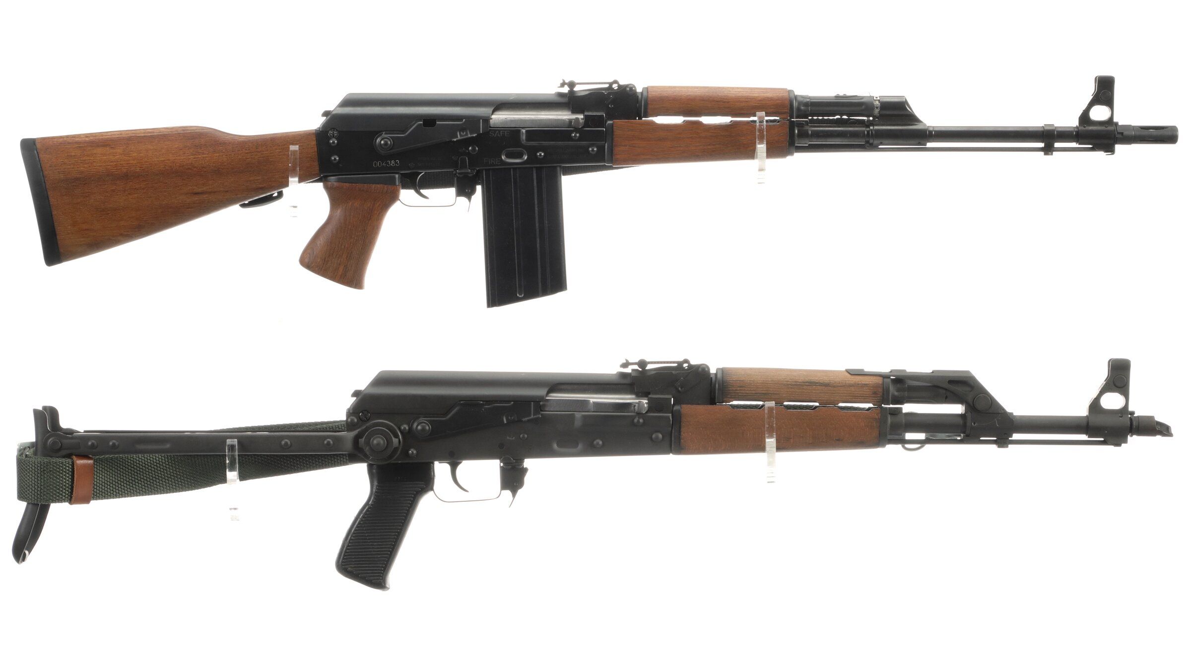 Two AK Pattern Semi-Automatic Rifles | Rock Island Auction