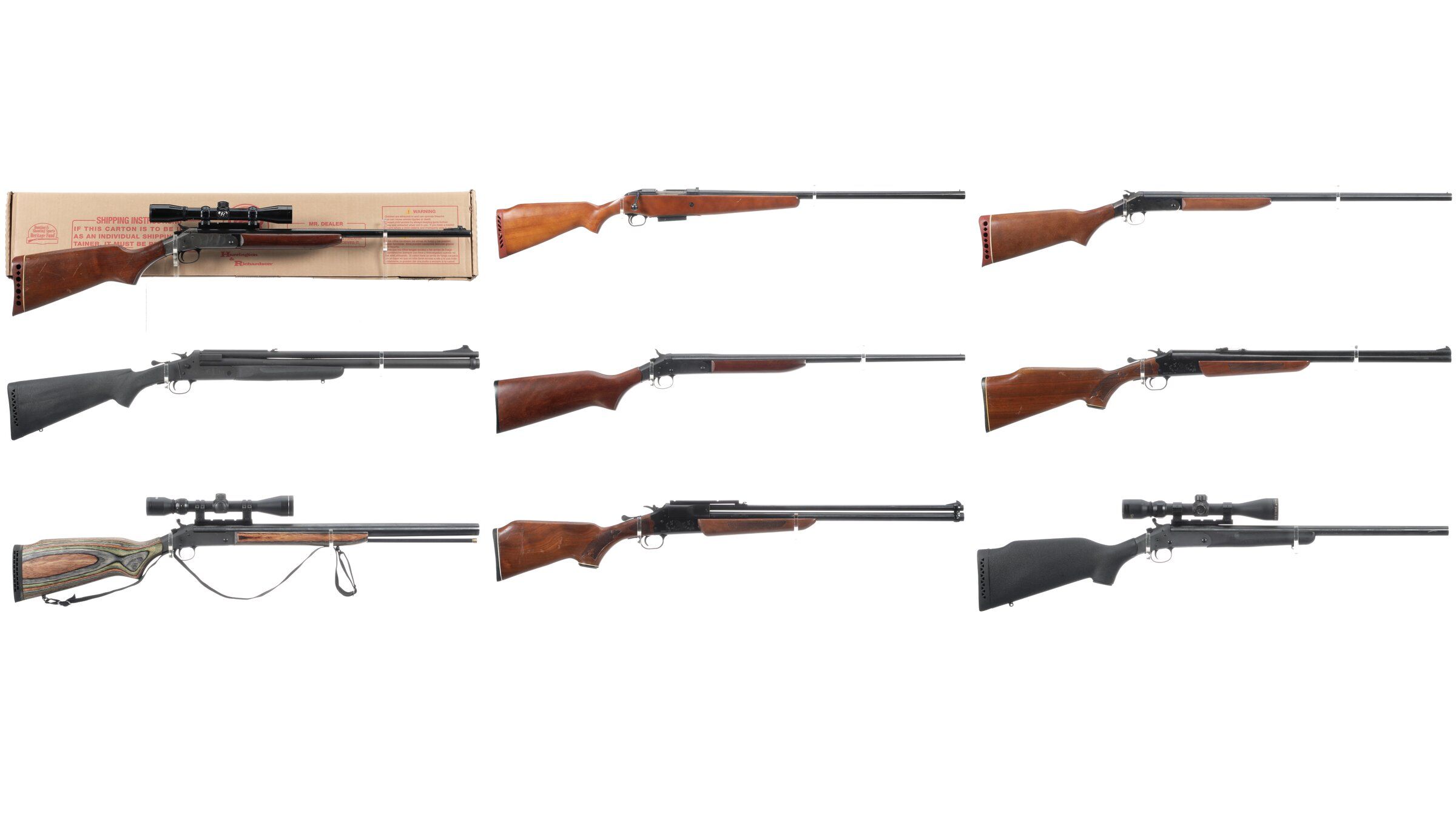 Nine Long Guns | Rock Island Auction